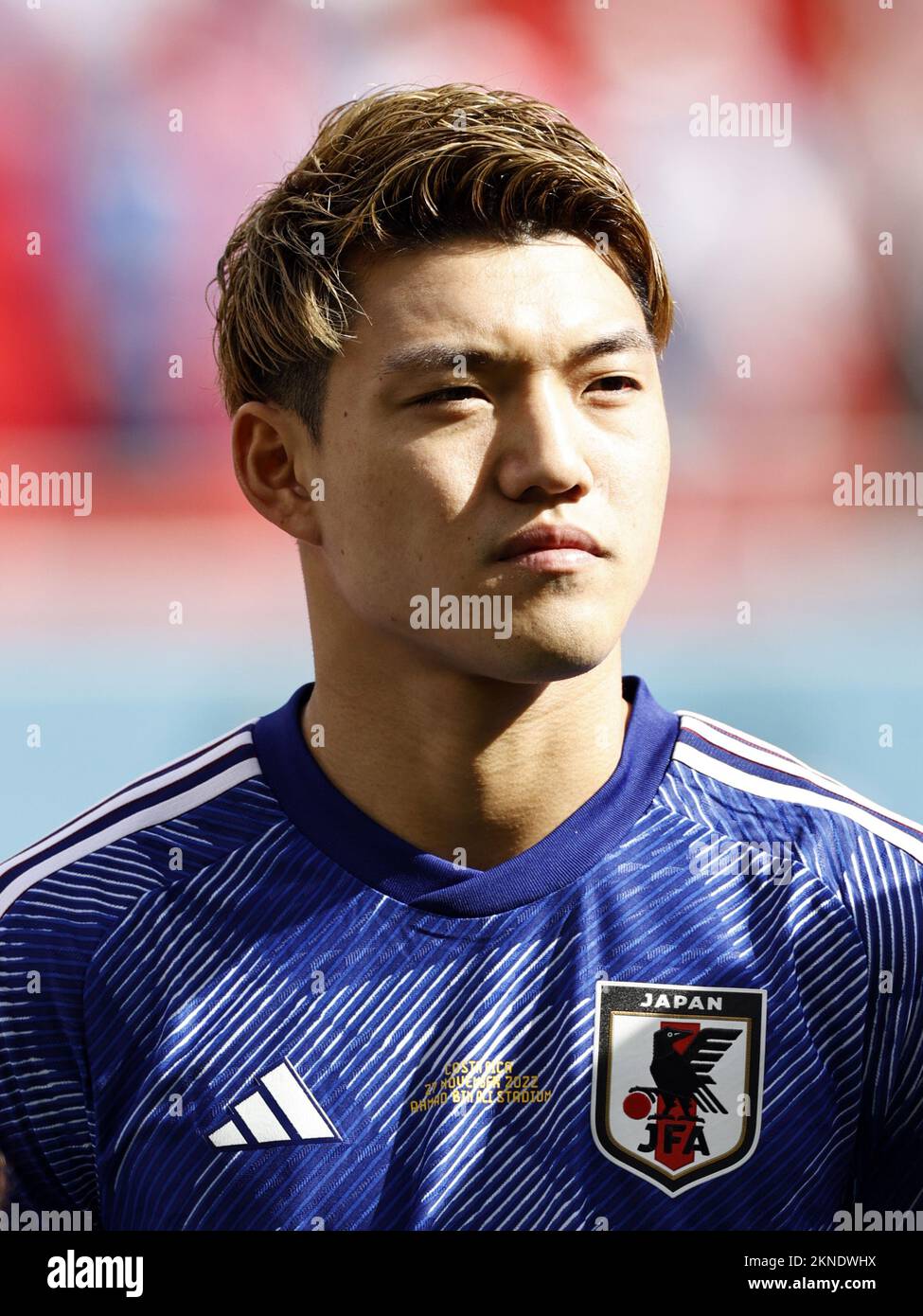 AL-RAYYAN - Ritsu Doan of Japan during the FIFA World Cup Qatar 2022 ...