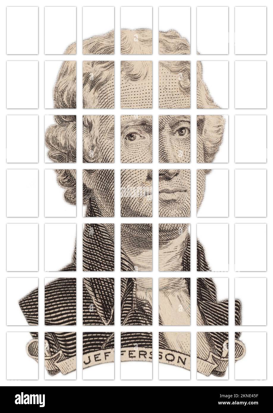 Jefferson two dollar Cut Out Stock Images & Pictures - Alamy