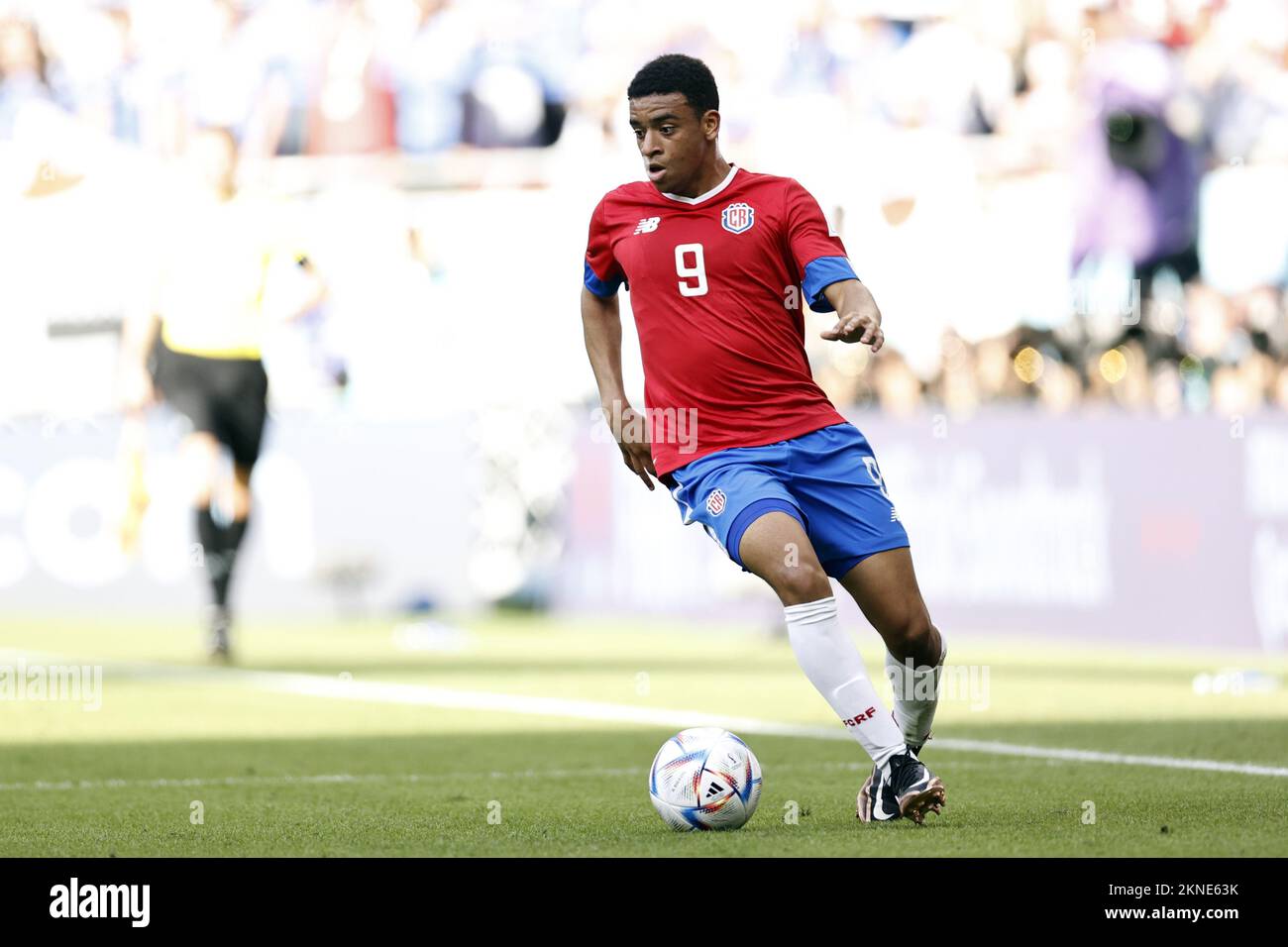AL-RAYYAN - Jewison Bennette of Costa Rica during the FIFA World Cup ...