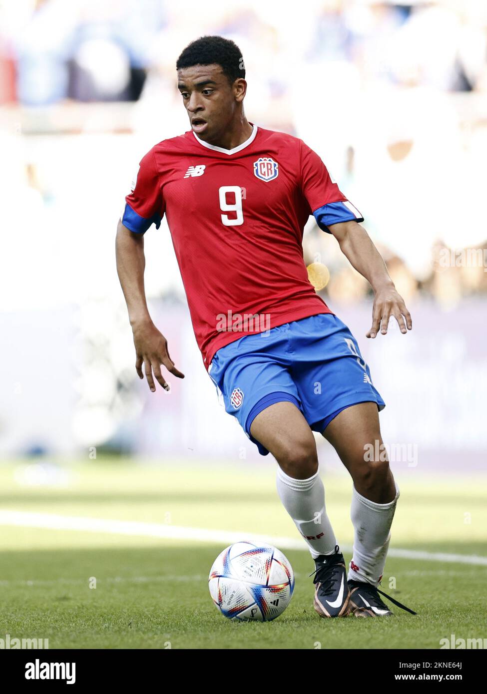 AL-RAYYAN - Jewison Bennette of Costa Rica during the FIFA World Cup ...