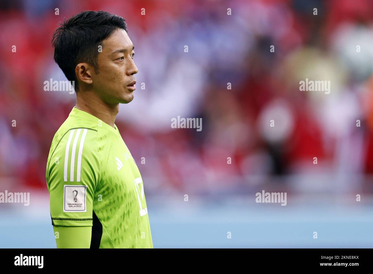AL-RAYYAN - Japan goalkeeper Shuichi Gonda during the FIFA World Cup ...