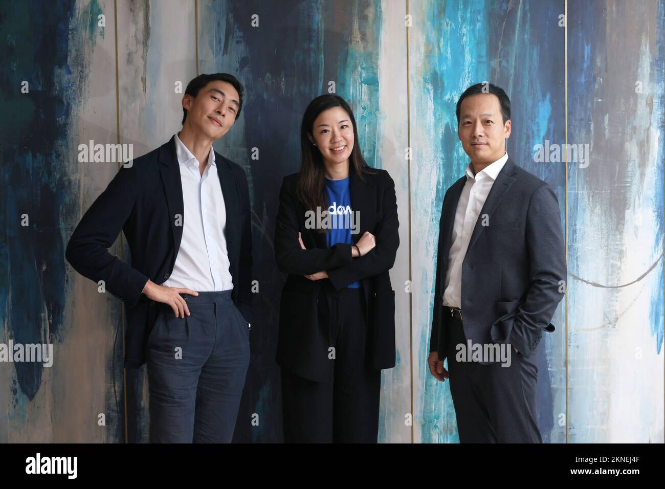 ( left to right) Gregory Van, CEO of Endowus; Steffanie Yuen, Head of ...