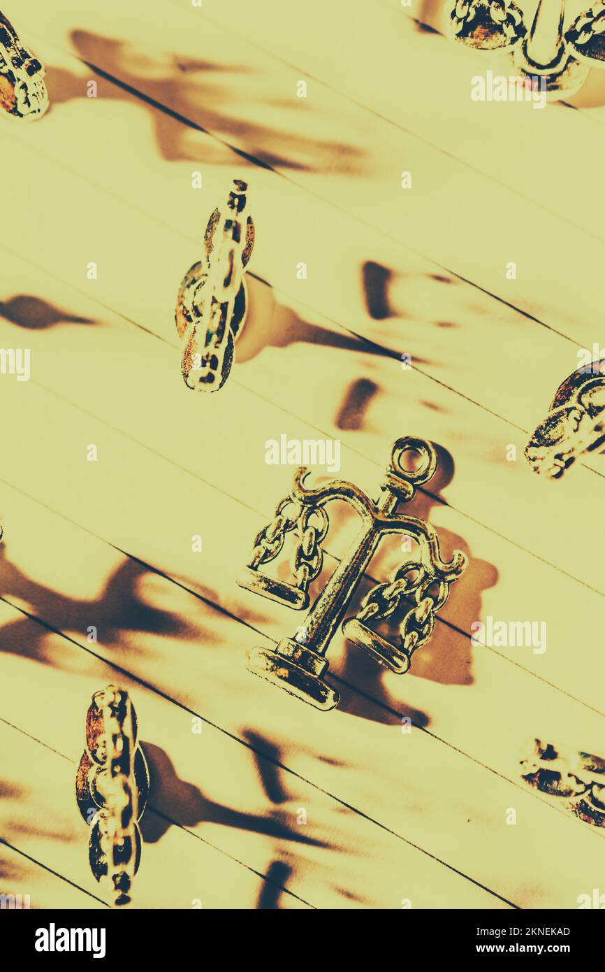 Tipped scales justice hi-res stock photography and images - Alamy