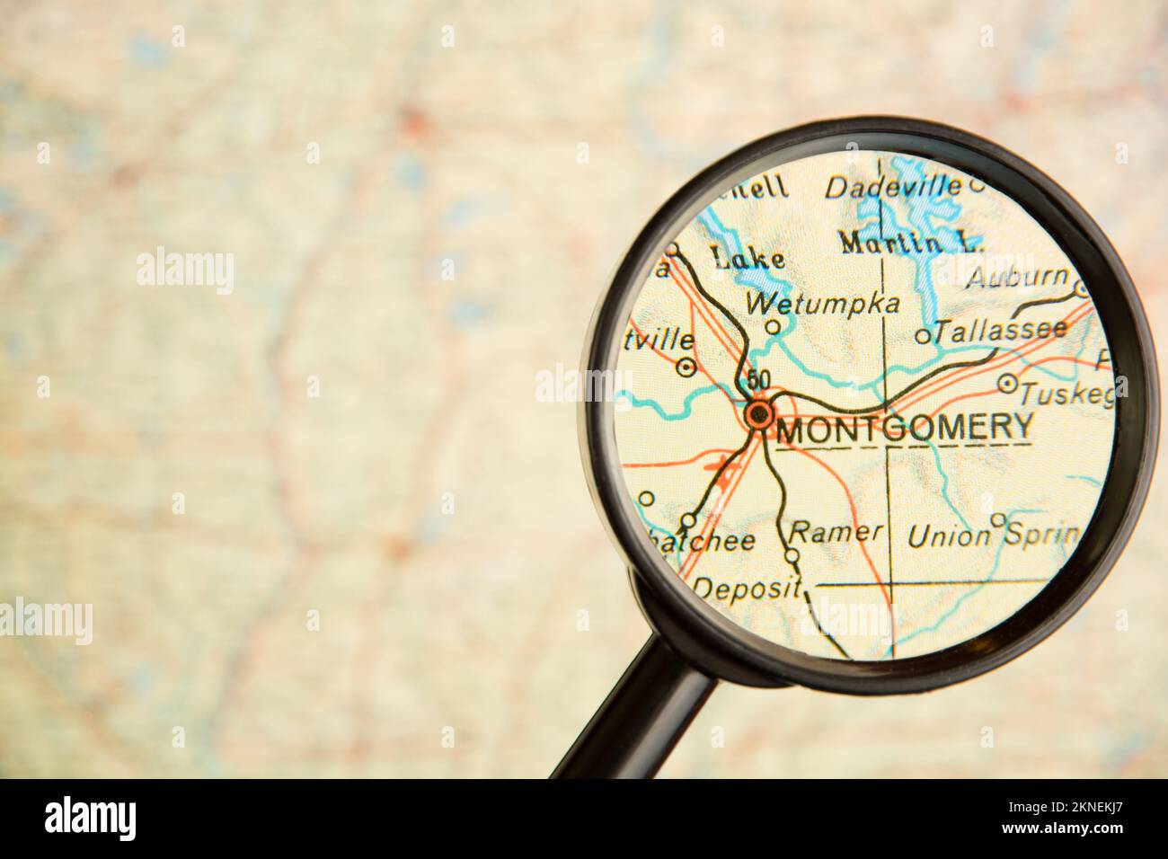 Montgomery map hi-res stock photography and images - Alamy