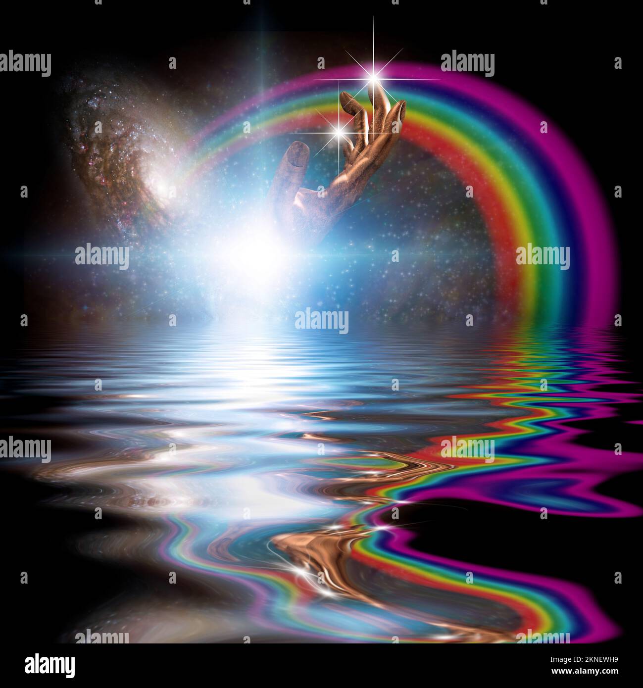 Rainbow 3d Model Galaxiess