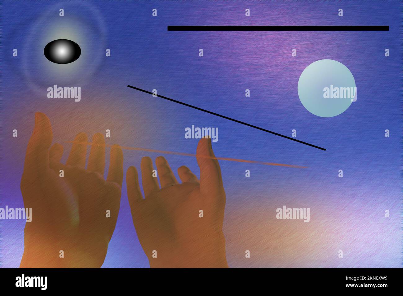 Artist hands 3d hi-res stock photography and images - Alamy