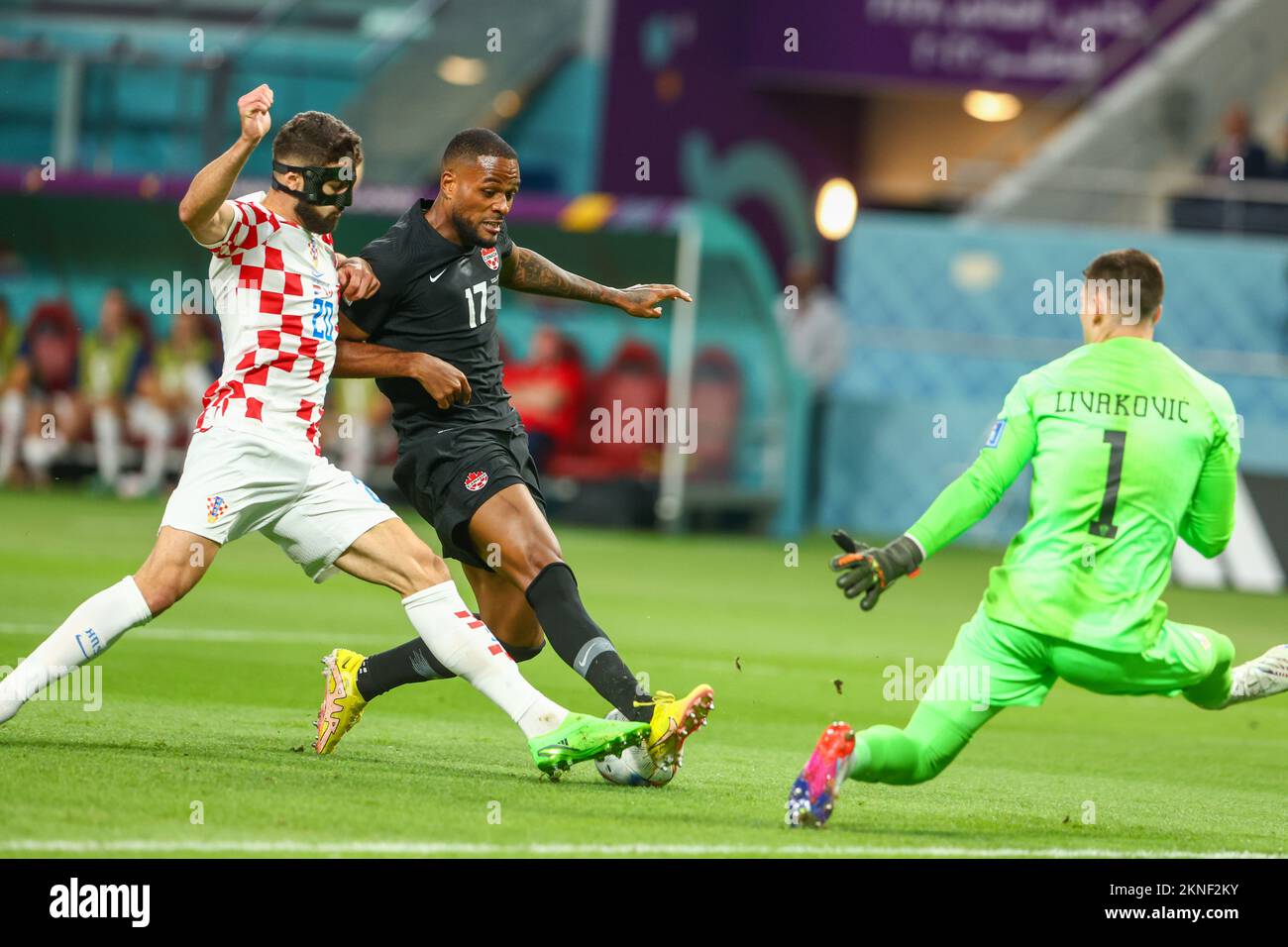 Doha, football, FIFA World Cup 2022, Croatia. 27th Nov, 2022. v Canada ...