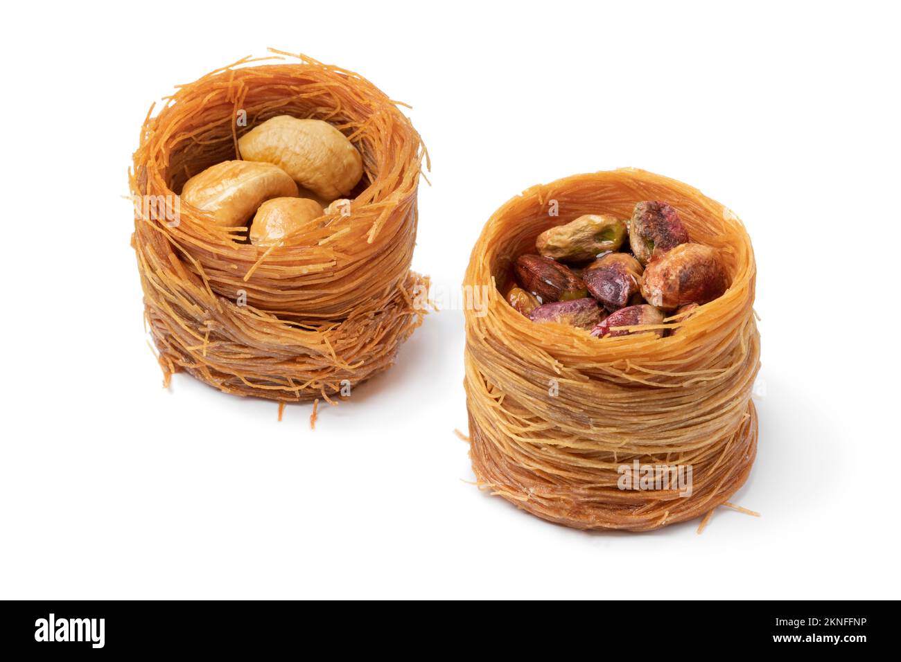 Traditional Syrian cookies stuffed with cashew and pistachio nuts ...