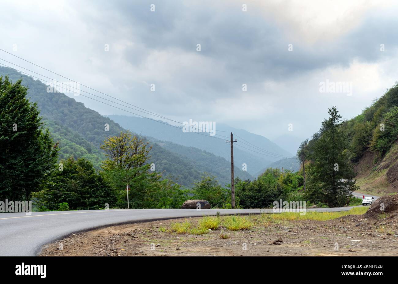 Mountains inside each other Stock Photo - Alamy