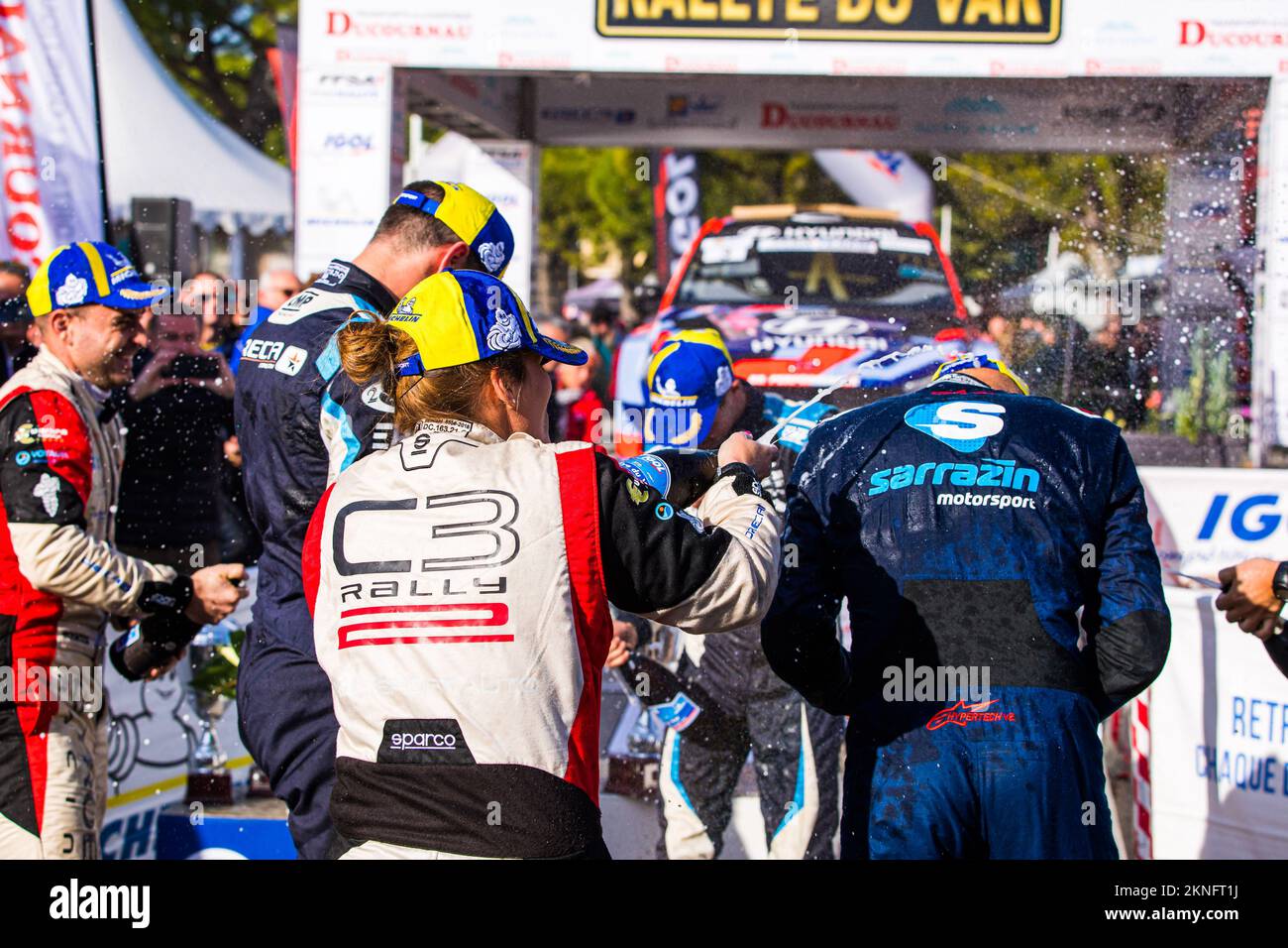 CIAMIN Nicolas, ROCHE Yannick, Hyundai i20N Rally2, MARGAILLAN Hugo ...