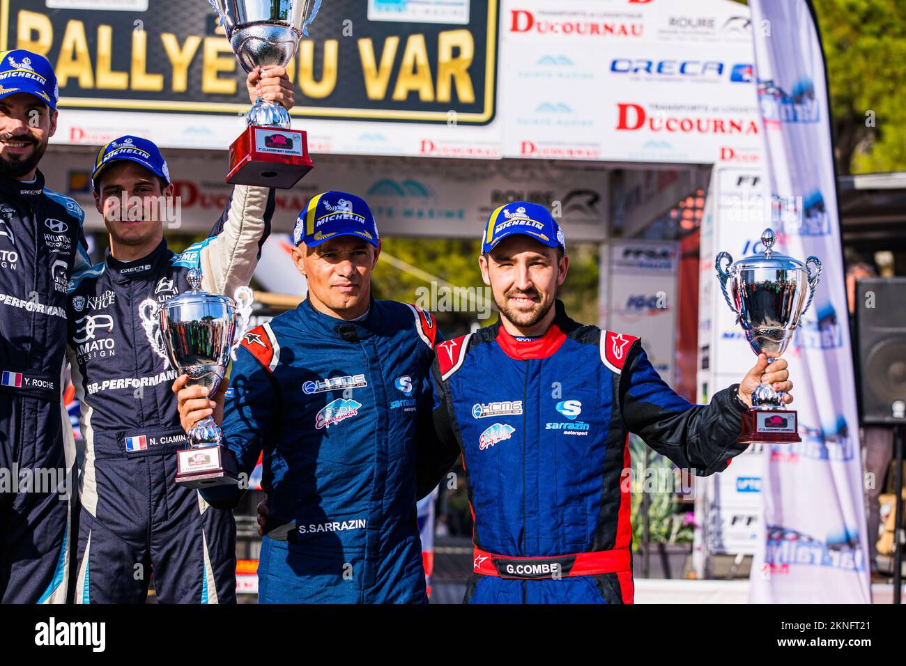 SARRAZIN Stéphane, COMBE Geoffrey, Volkswagen Polo GTI Rally2, portrait ...