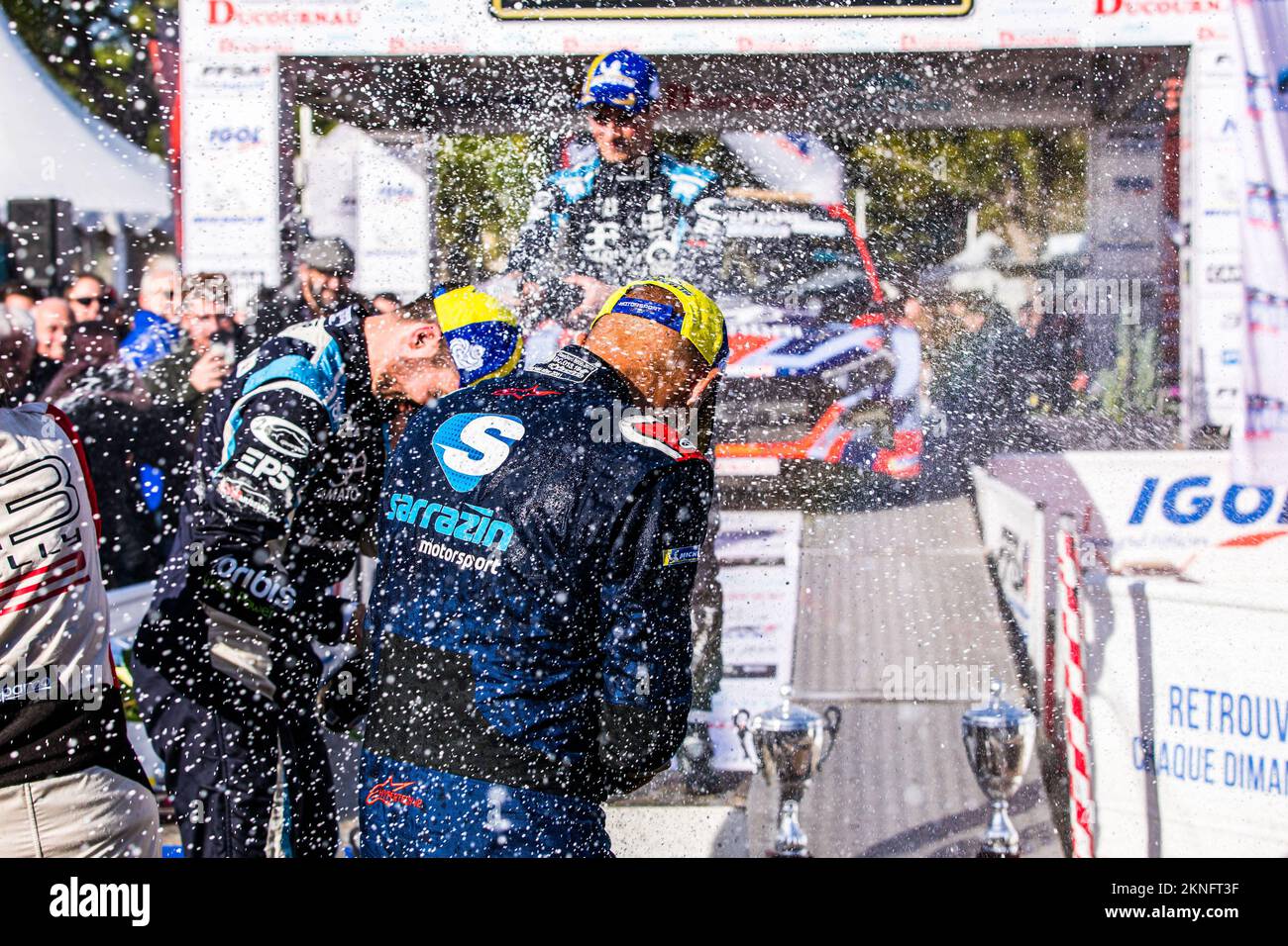 SARRAZIN Stéphane, COMBE Geoffrey, Volkswagen Polo GTI Rally2, portrait ...