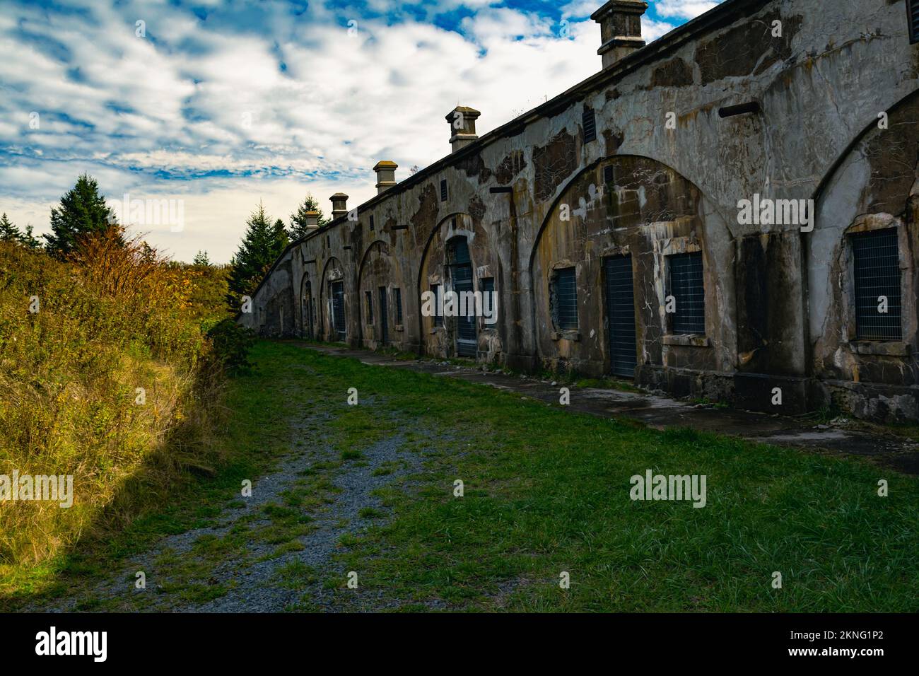 The Casemates building in Fort McNab National Historic Site McNabs ...