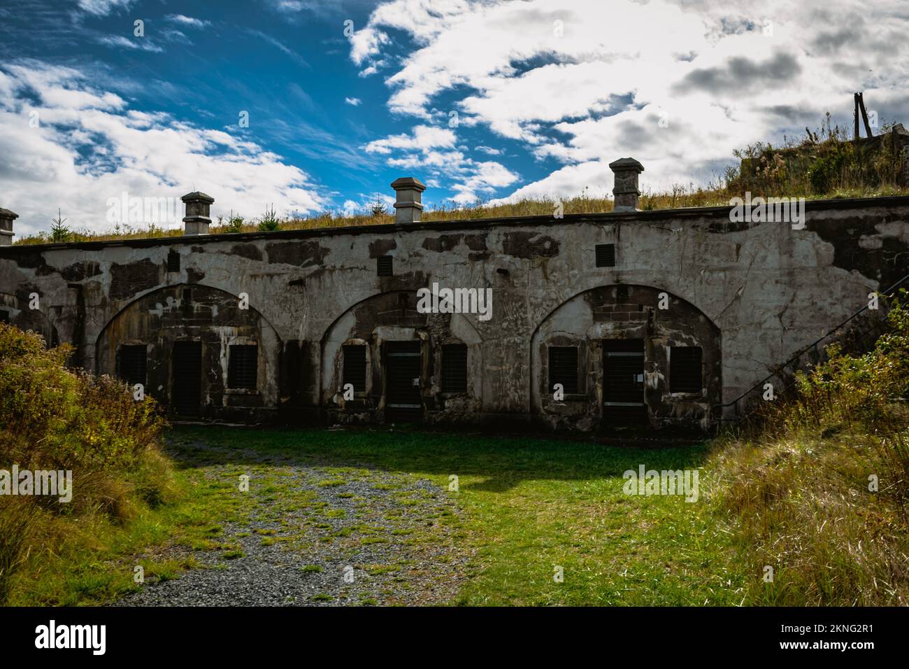 The Casemates building in Fort McNab National Historic Site McNabs ...