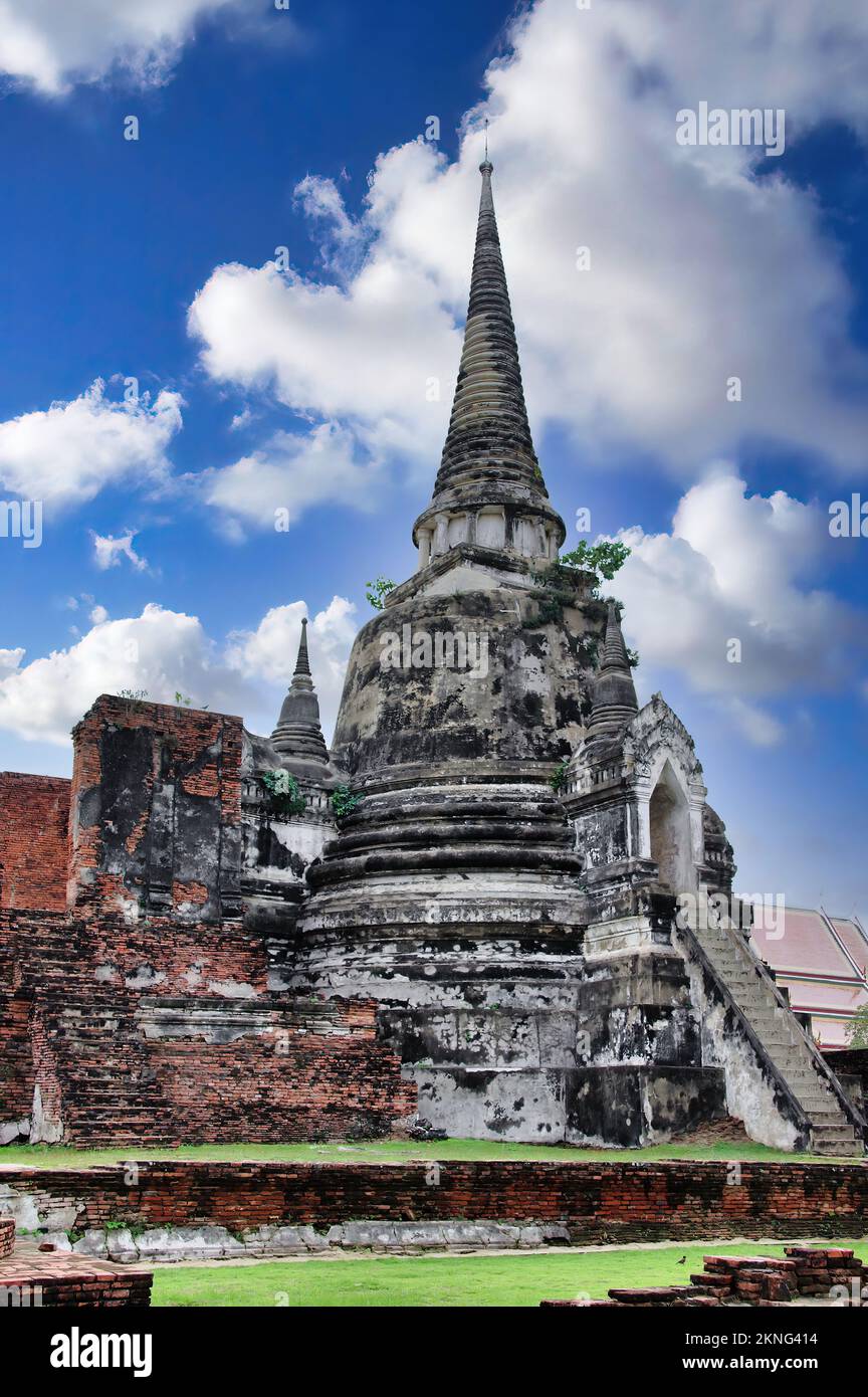 Thailand, Wat Phra Si Sanphet (Temple of the Holy, Splendid Omniscient ...