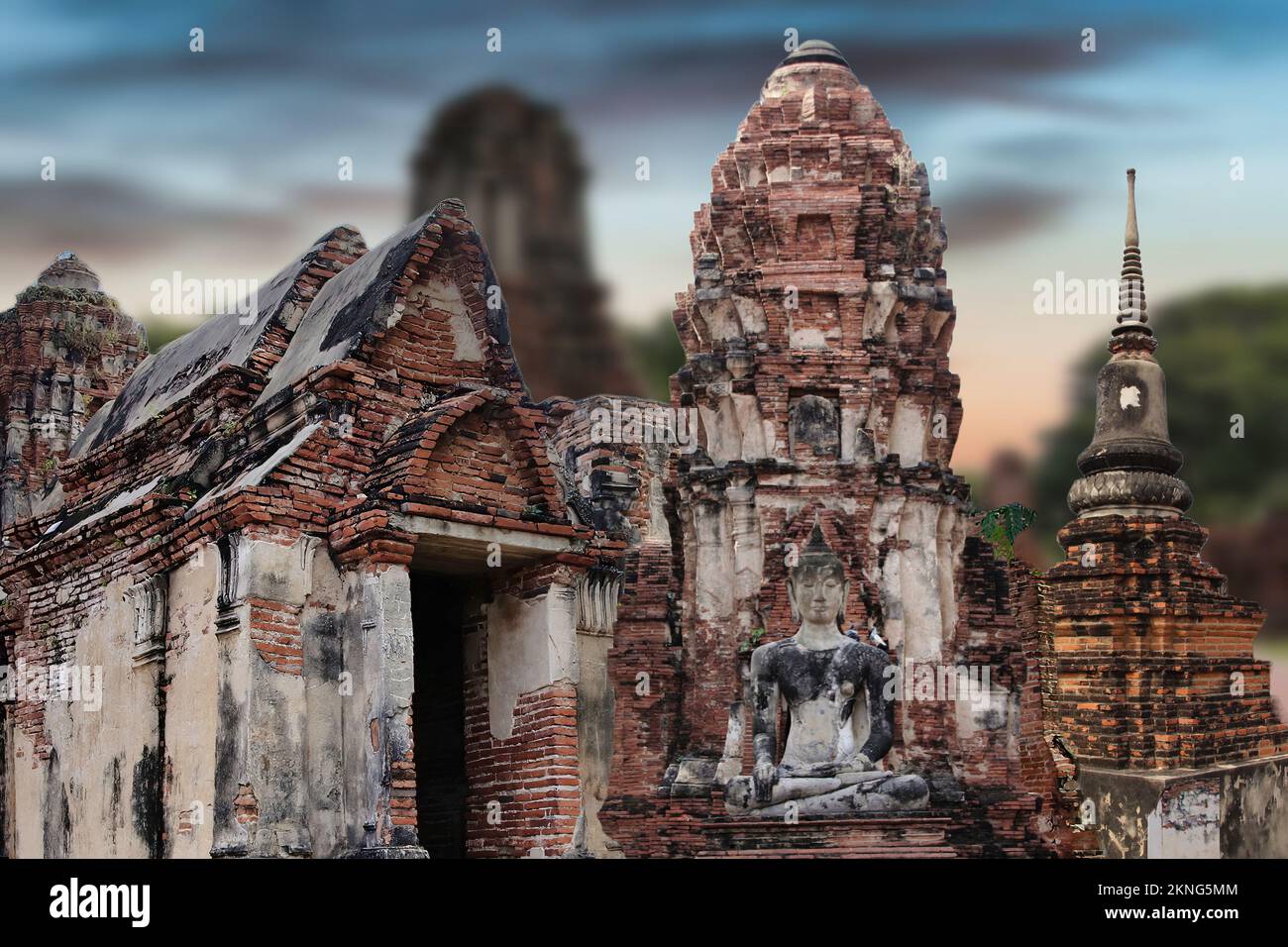 Thailand, Wat Phra Si Sanphet (Temple of the Holy, Splendid Omniscient ...