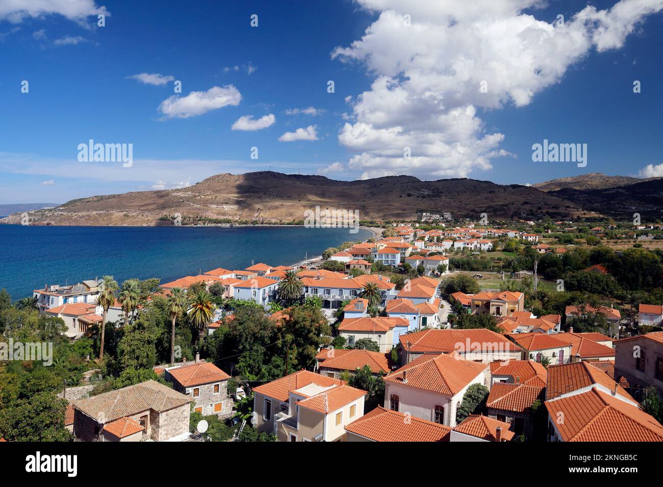 Petra church lesvos greece hi-res stock photography and images - Alamy