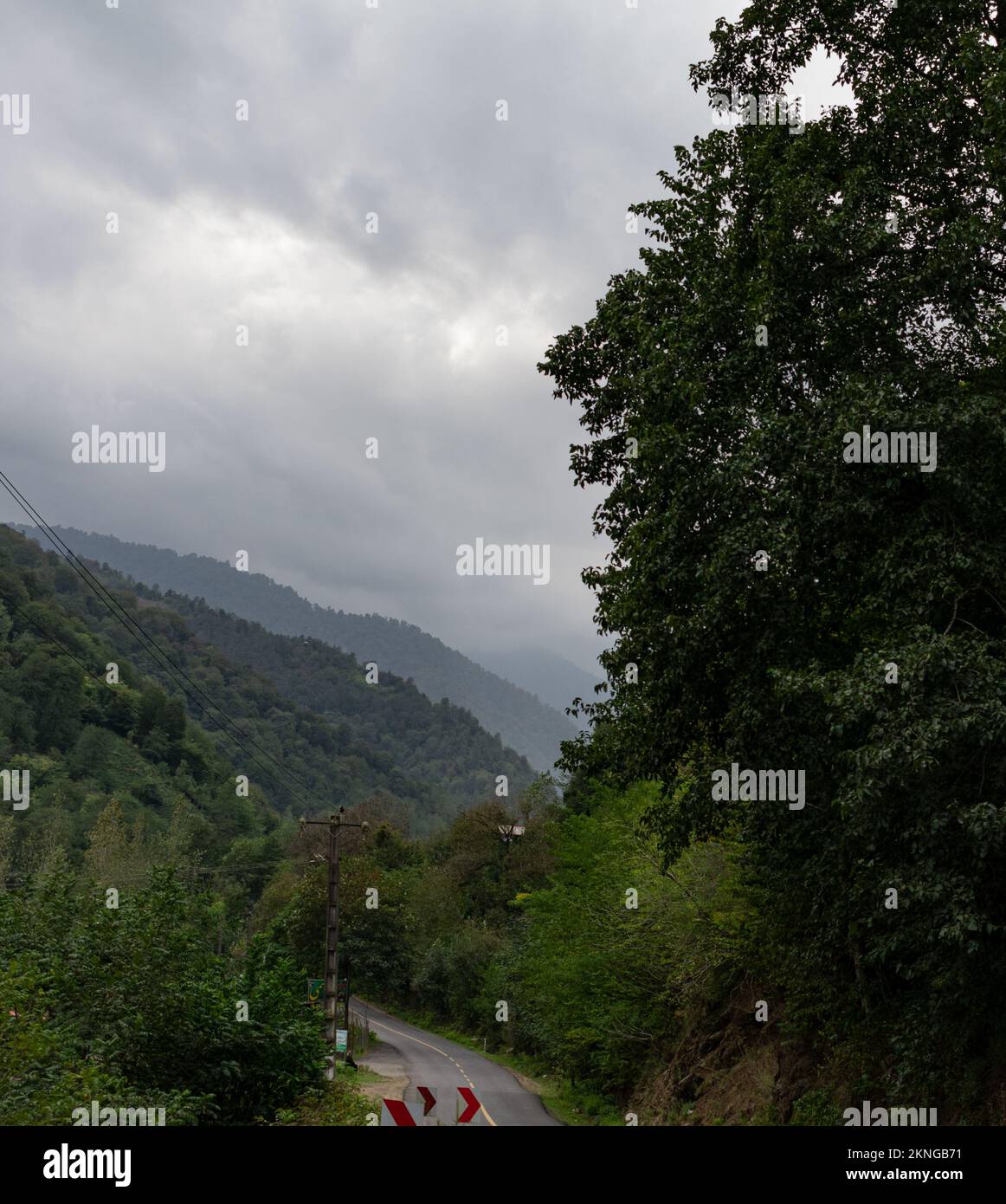 mountains in each other Stock Photo - Alamy