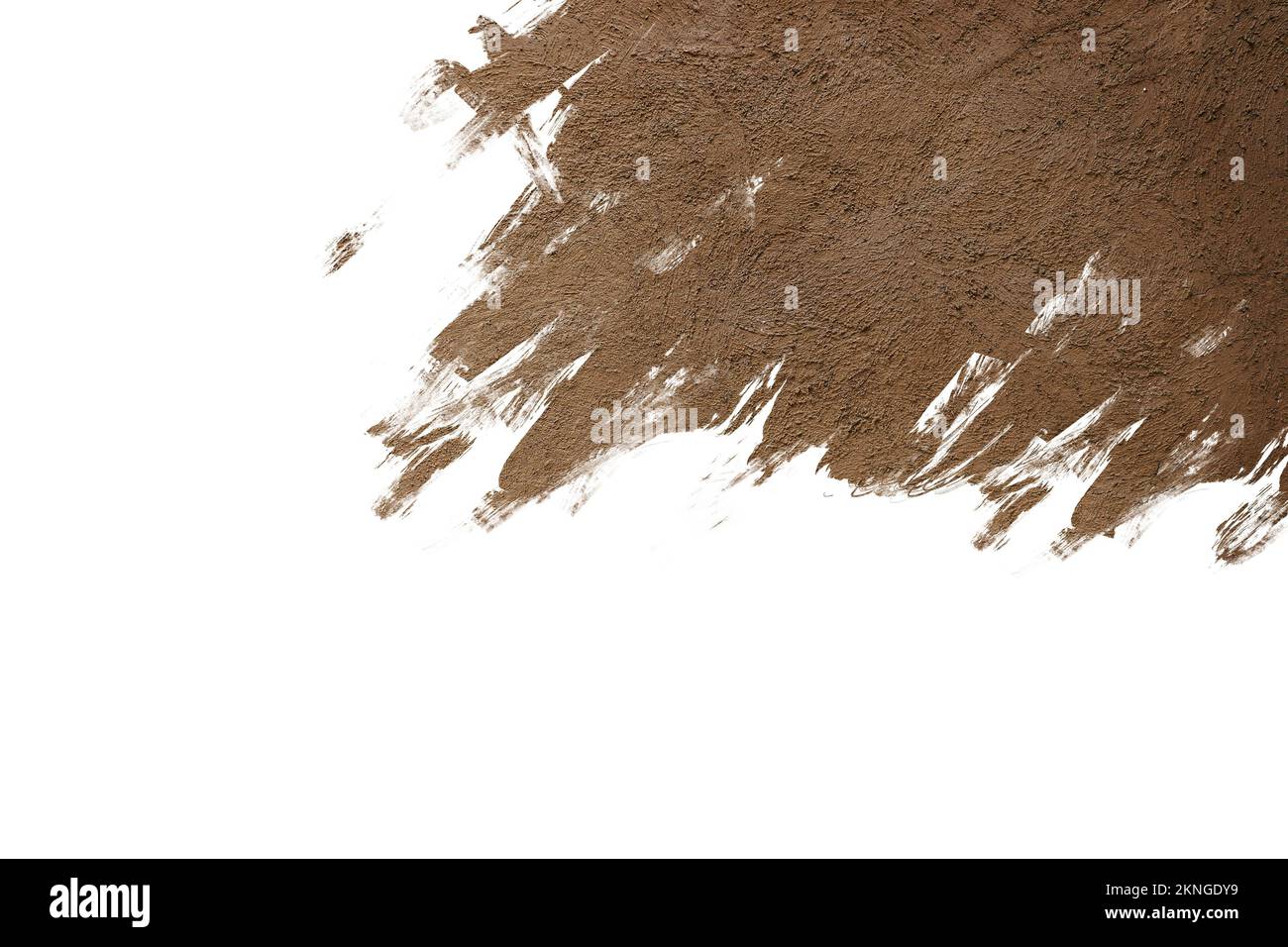 mud splash isolated on white background Stock Photo - Alamy