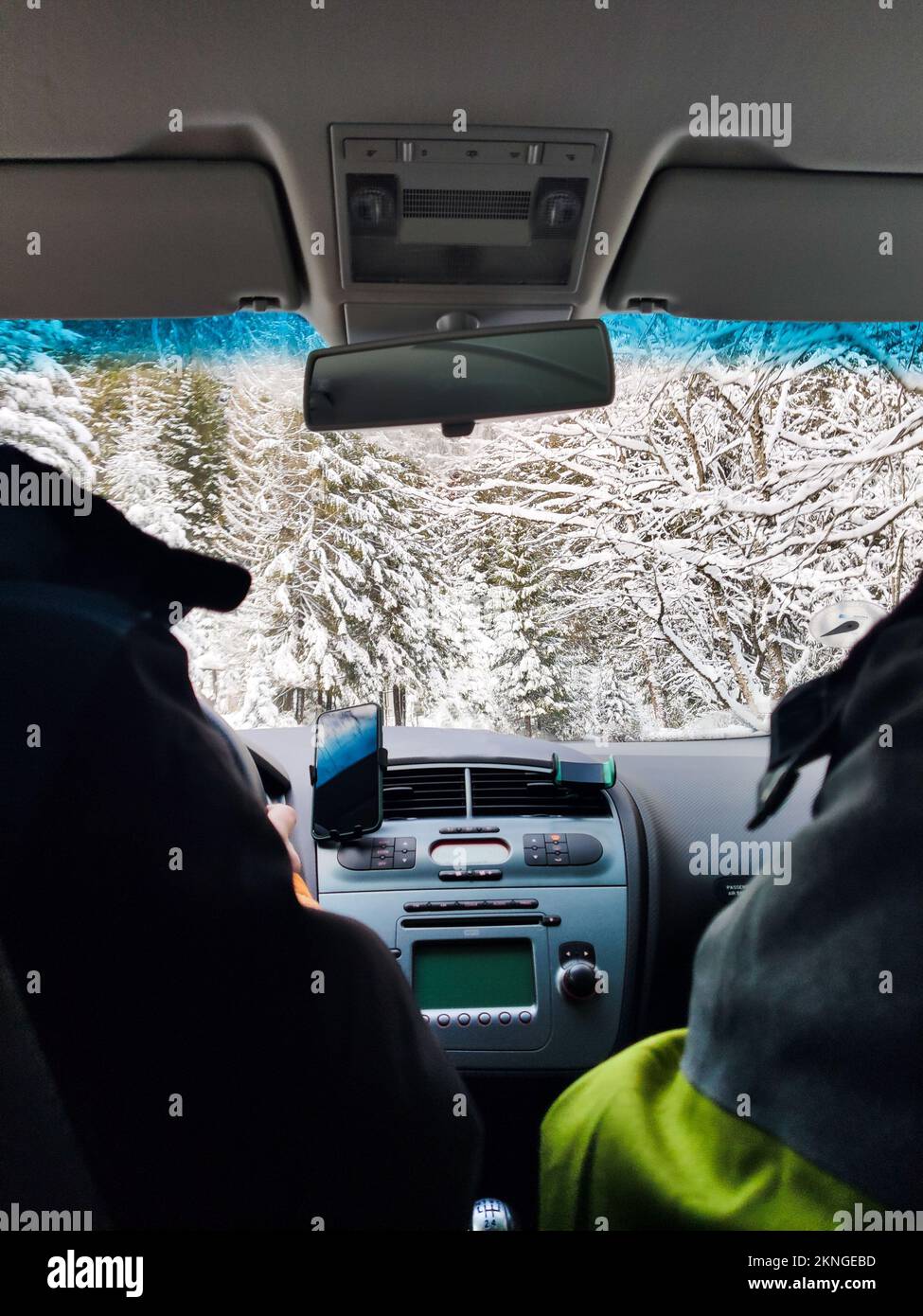 Inside view dashboard steering hi-res stock photography and images - Alamy