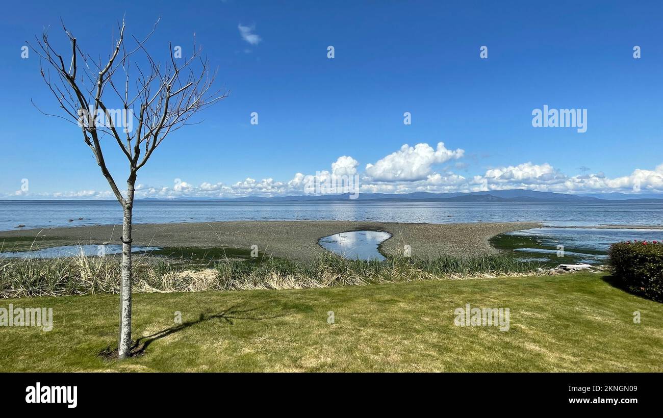 East Coast of Vancouver Island in Qualicum Beach, British Columbia ...