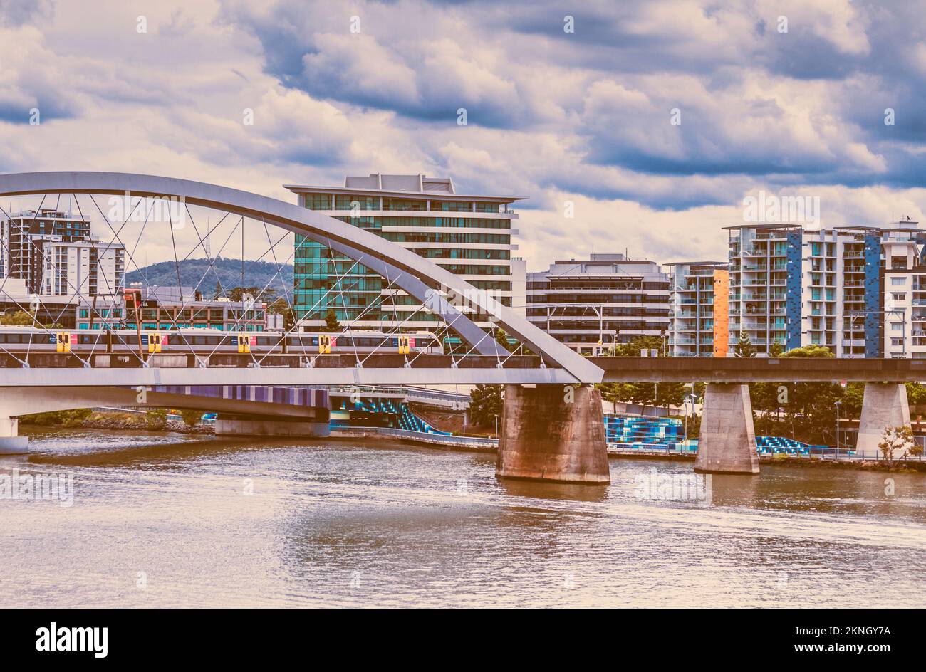 Merivale rail bridge hi-res stock photography and images - Alamy