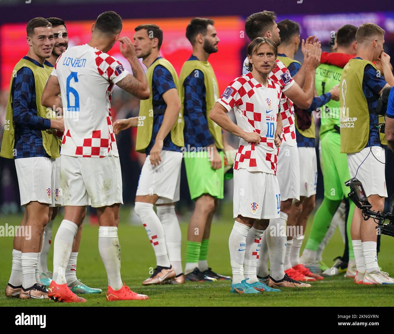Luka modric celebrate 2022 hi-res stock photography and images - Alamy