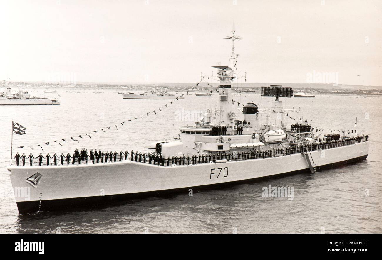 HMS Apollo was a batch 3B broadbeam Leander-class frigate of the Royal ...