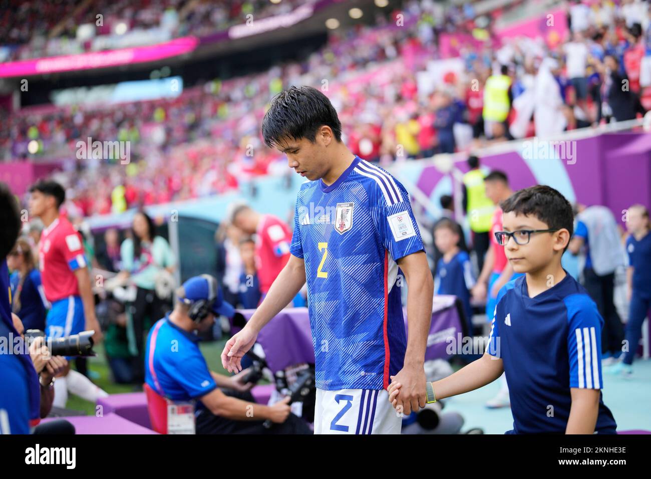 Al Rayyan, Qatar. 27th Nov, 2022. Miki Yamane (JPN) Football/Soccer : FIFA World Cup Qatar 2022 ...
