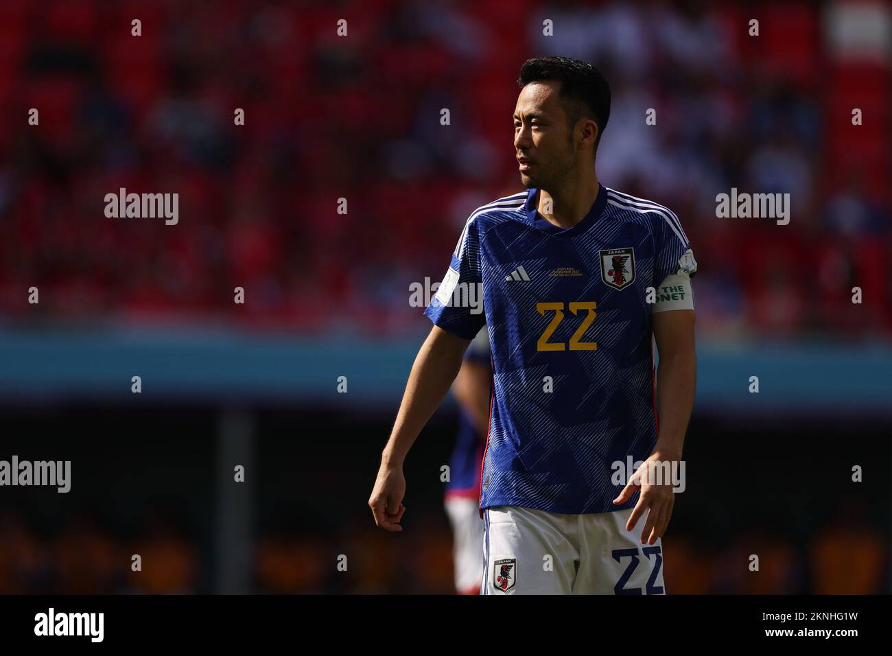 Al Rayyan, Qatar. 27th Nov, 2022. Maya Yoshida (JPN) Football/Soccer : FIFA World Cup Qatar 2022 ...