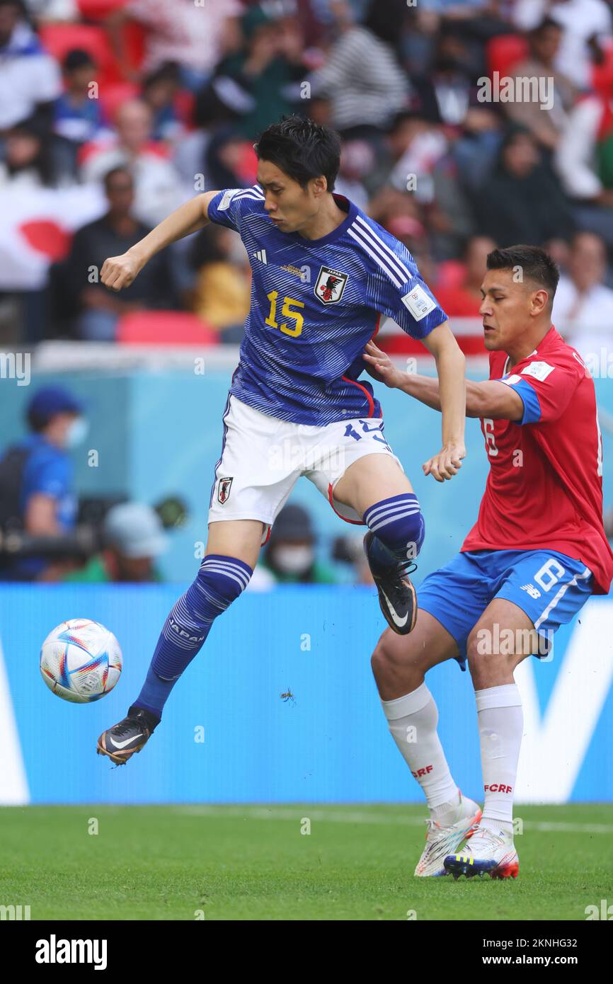Al Rayyan, Qatar. 27th Nov, 2022. Daichi Kamada (JPN) Football/Soccer ...