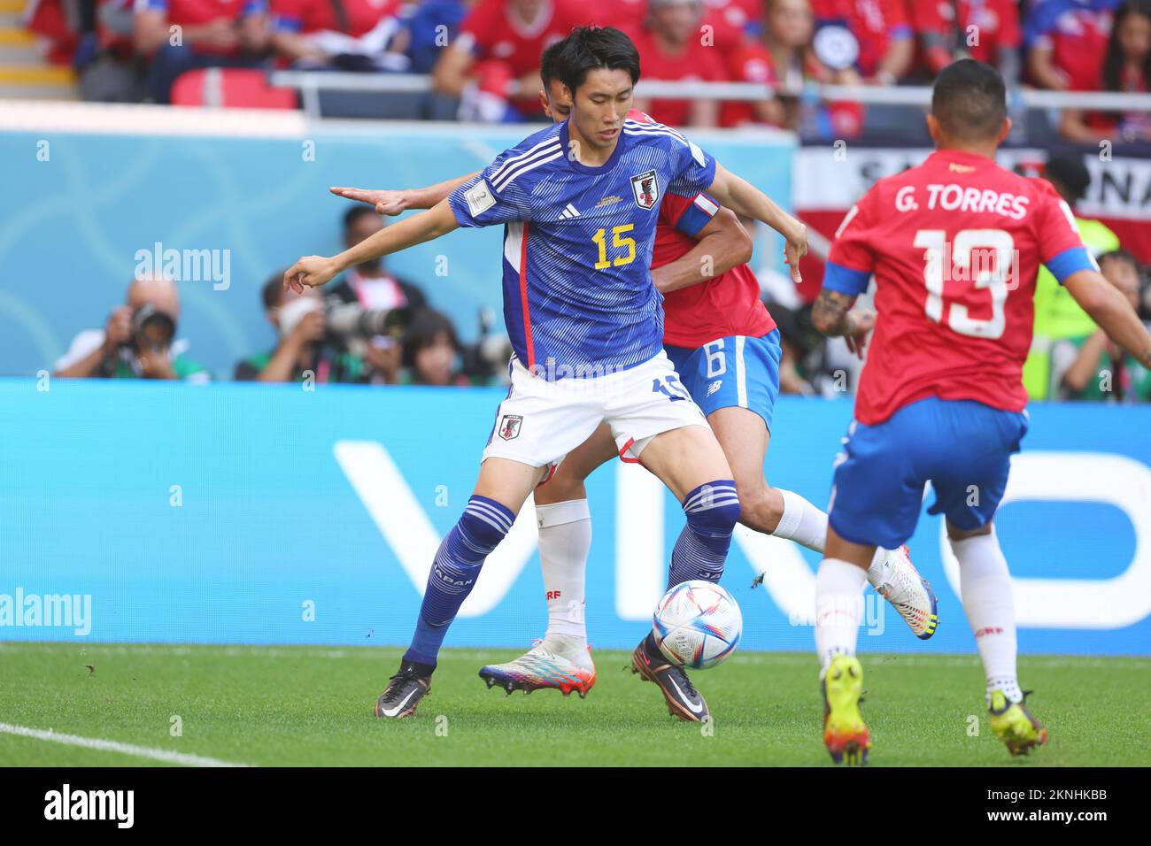 Al Rayyan, Qatar. 27th Nov, 2022. Daichi Kamada (JPN) Football/Soccer : FIFA World Cup Qatar ...