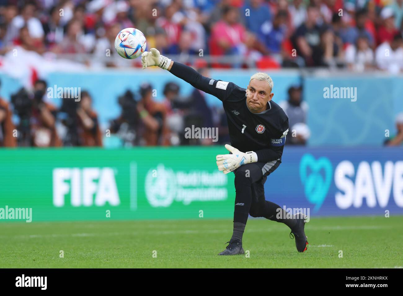 Al Rayyan, Qatar. 27th Nov, 2022. Keilor Navas (CRC) Football/Soccer ...