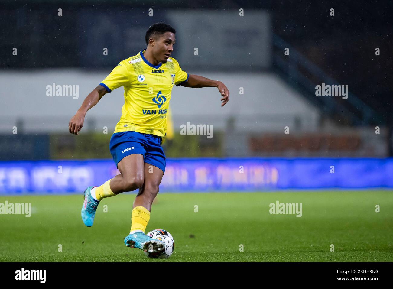 Beveren's Lucas Ribeiro Costa pictured in action during a soccer match ...
