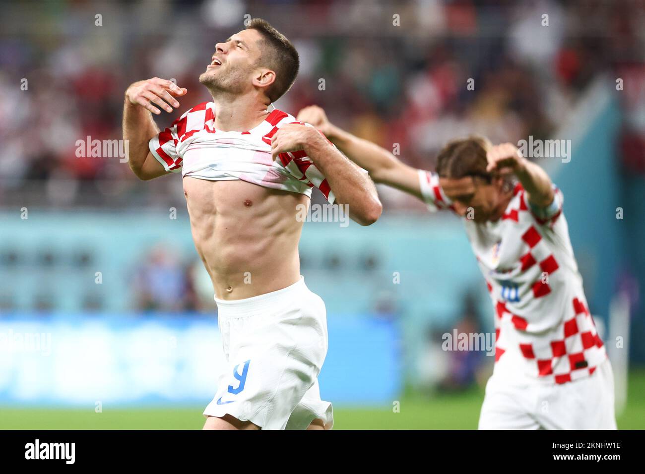 Doha, football, FIFA World Cup 2022, Croatia. 27th Nov, 2022. v Canada ...