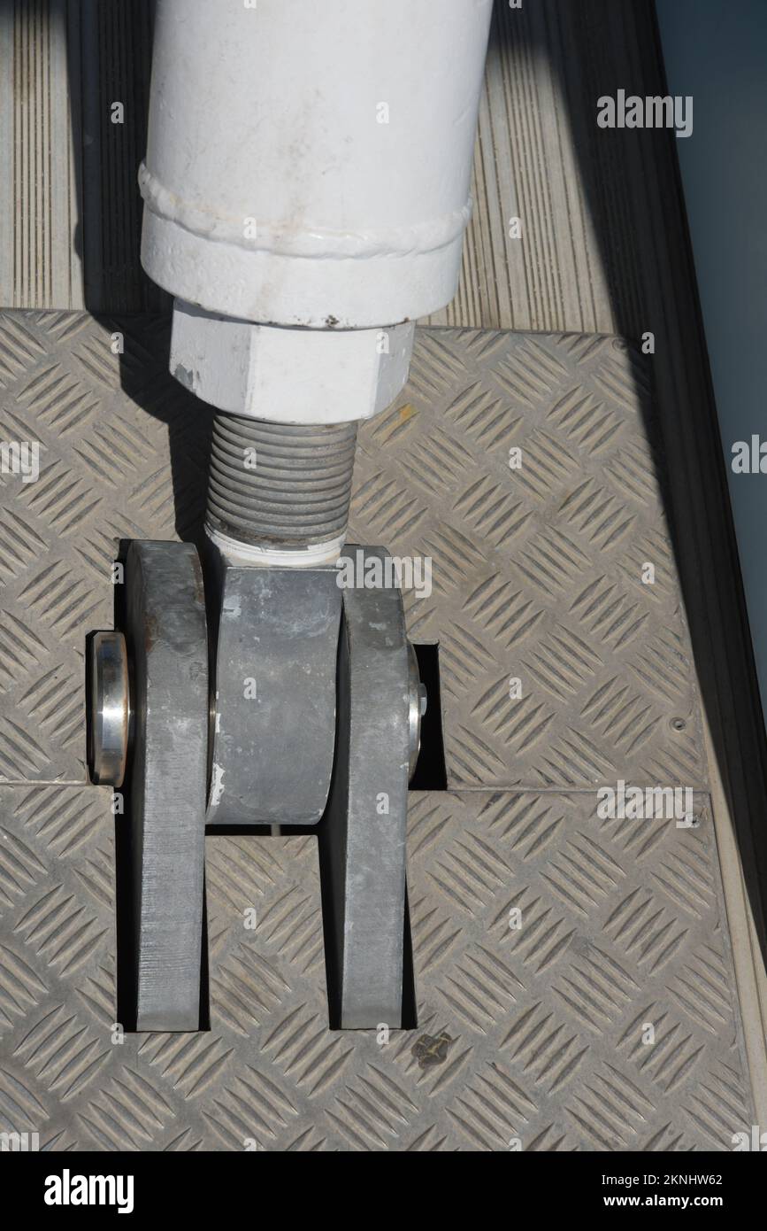 Articulated root of a support strut Stock Photo - Alamy