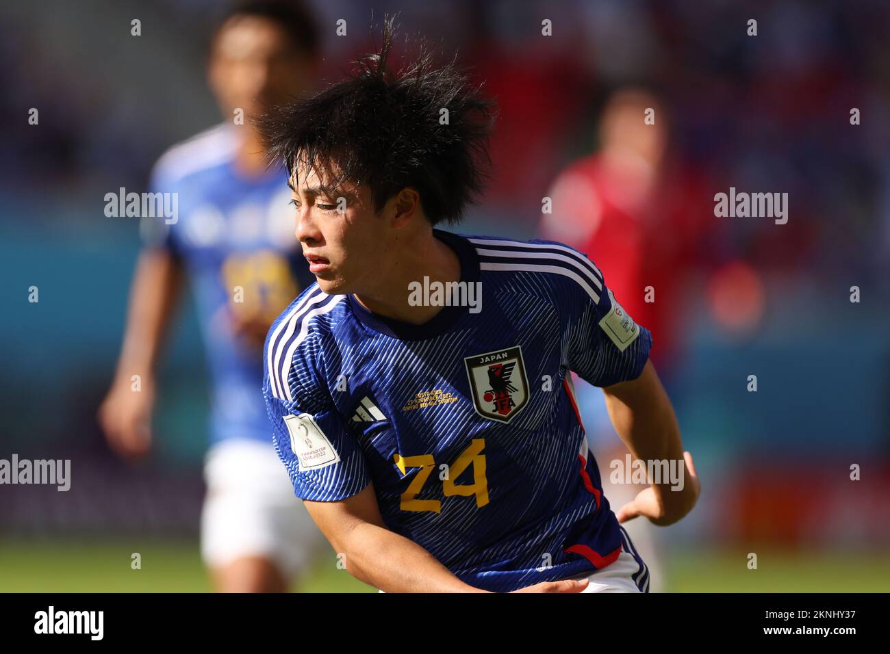 Al Rayyan, Qatar. 27th Nov, 2022. Yuki Soma (JPN) Football/Soccer : FIFA World Cup Qatar 2022 ...