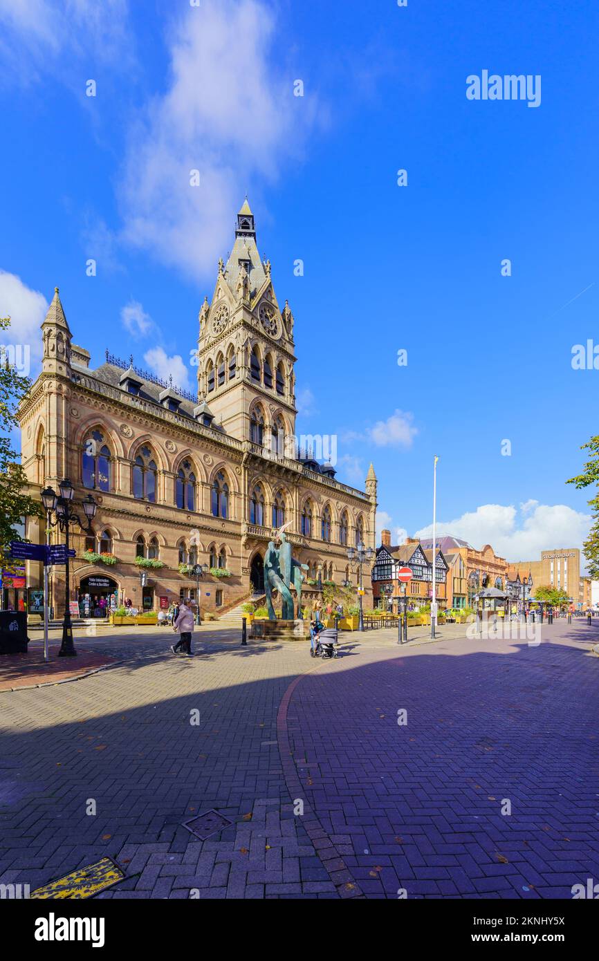 Victorian town hall chester hi-res stock photography and images - Alamy