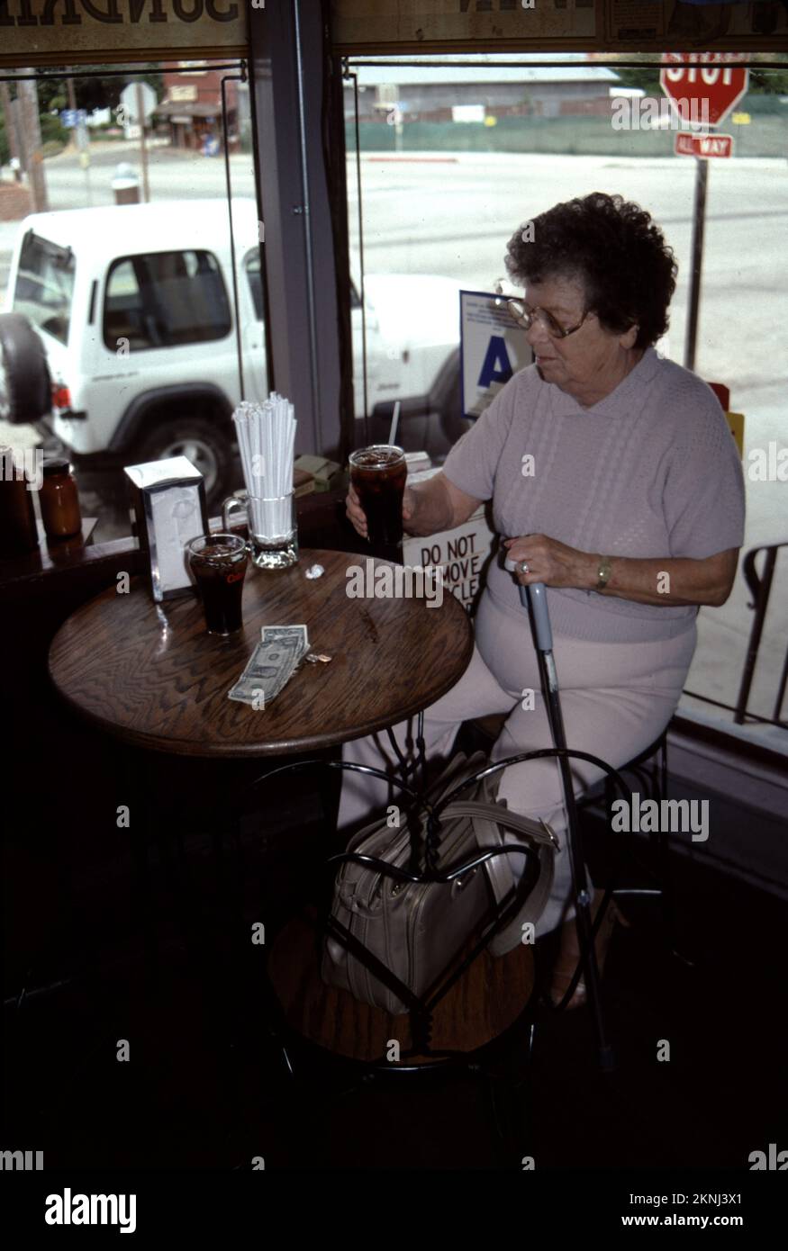 Julian, CA. U.S.A. 4/1990. A gold strike in 1869 brought miners and ...