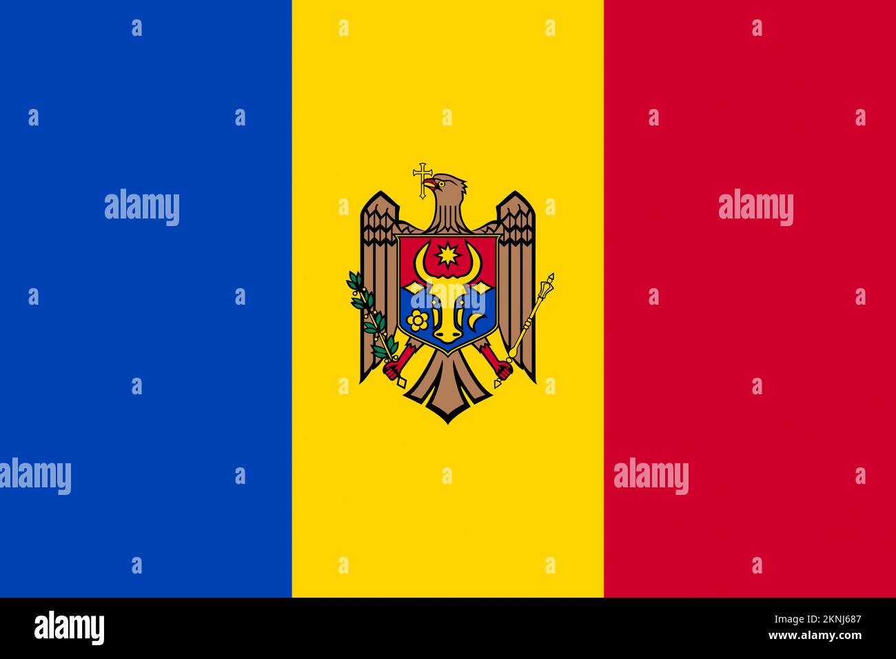 Defocus Moldova flag background. National symbols of Moldova. Flag of ...