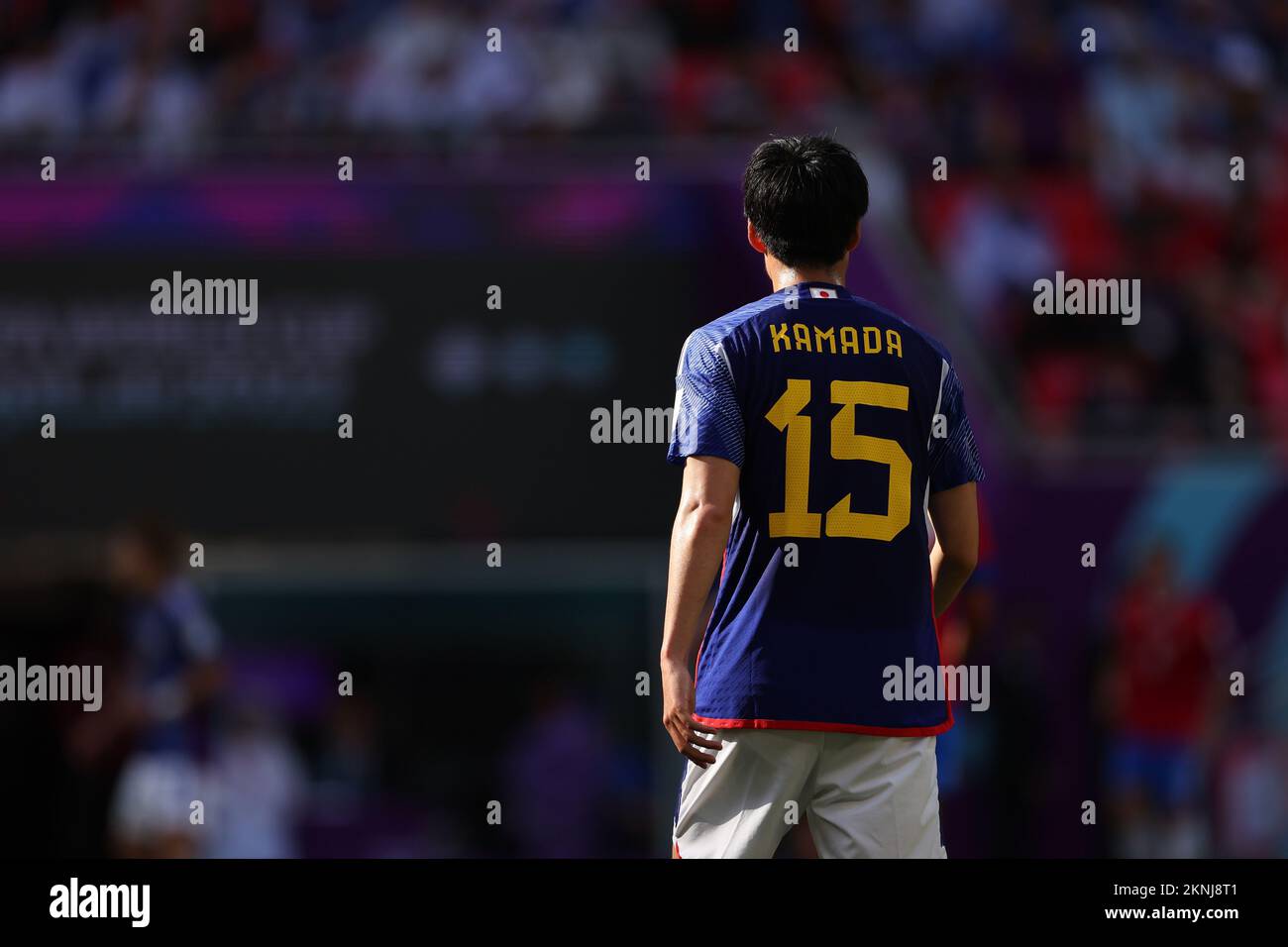 Al Rayyan, Qatar. 27th Nov, 2022. Daichi Kamada (JPN) Football/Soccer ...