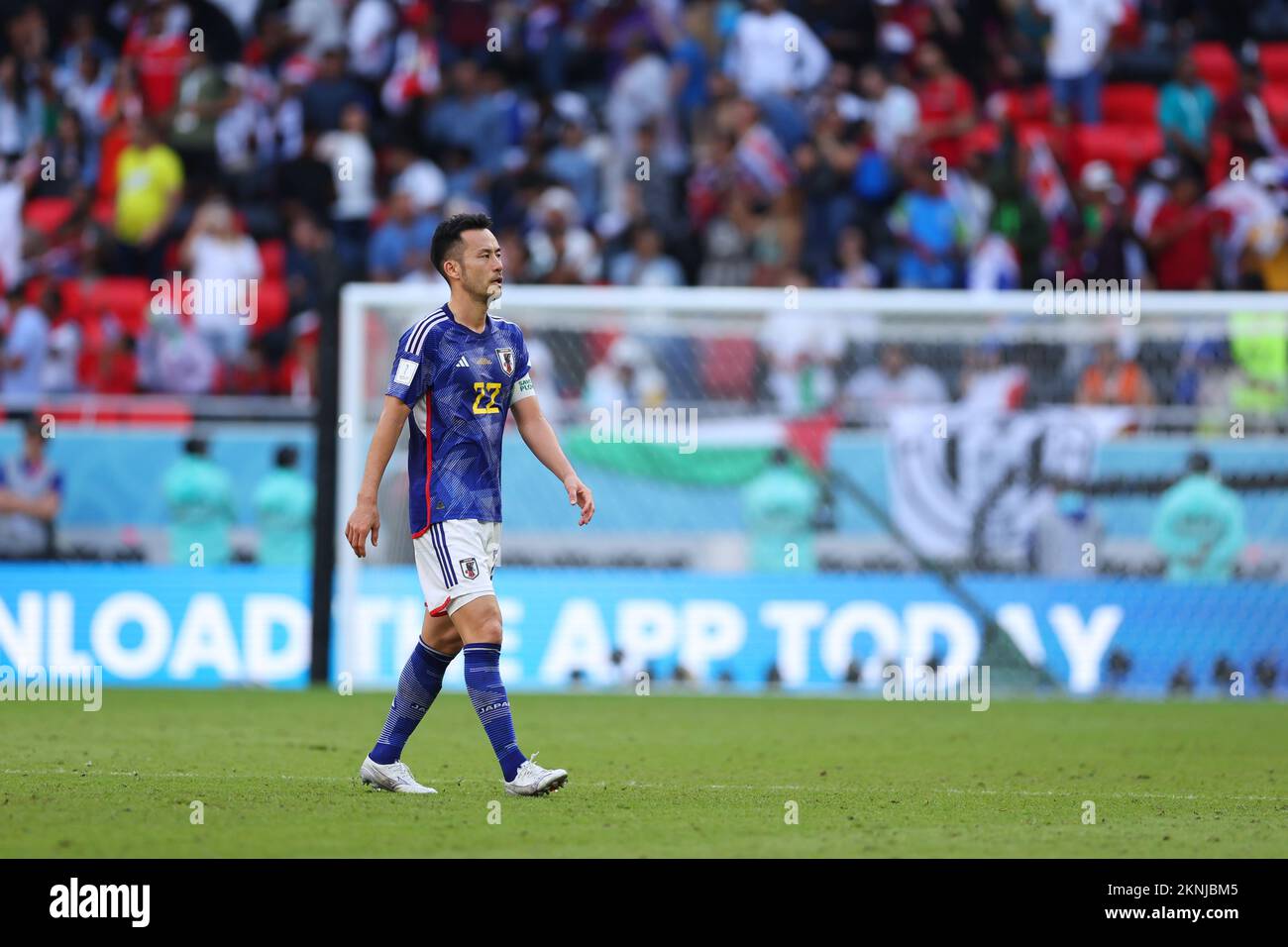Al Rayyan, Qatar. 27th Nov, 2022. Maya Yoshida (JPN) Football/Soccer : FIFA World Cup Qatar 2022 ...