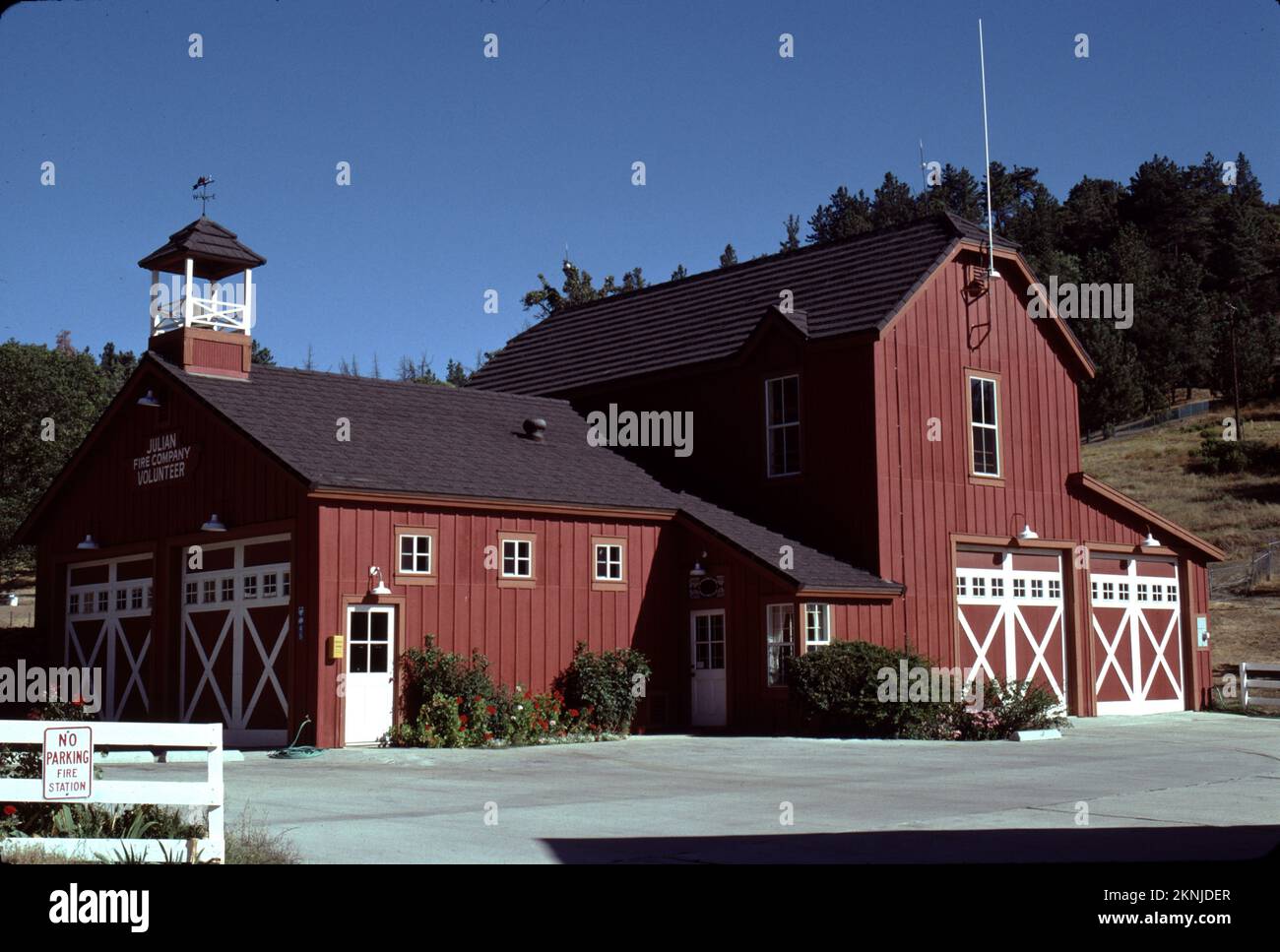 Julian, CA. U.S.A. 4/1990. A gold strike in 1869 brought miners and ...