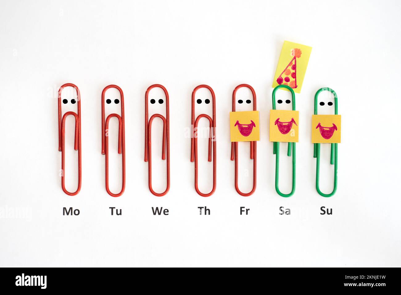 Friday motivation hi-res stock photography and images - Alamy