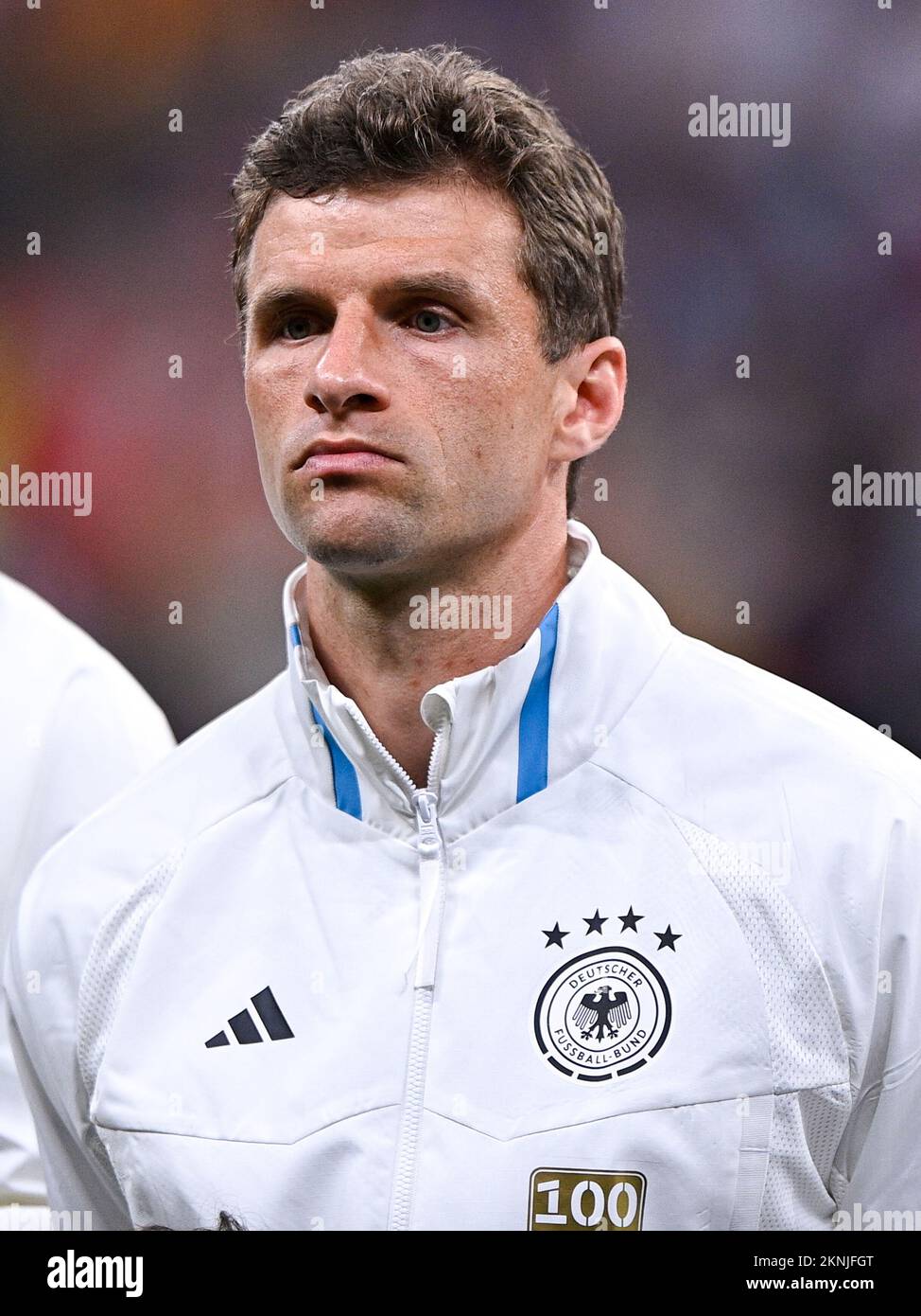 AL KHOR, QATAR - NOVEMBER 28: Thomas Muller of Germany during the Group ...