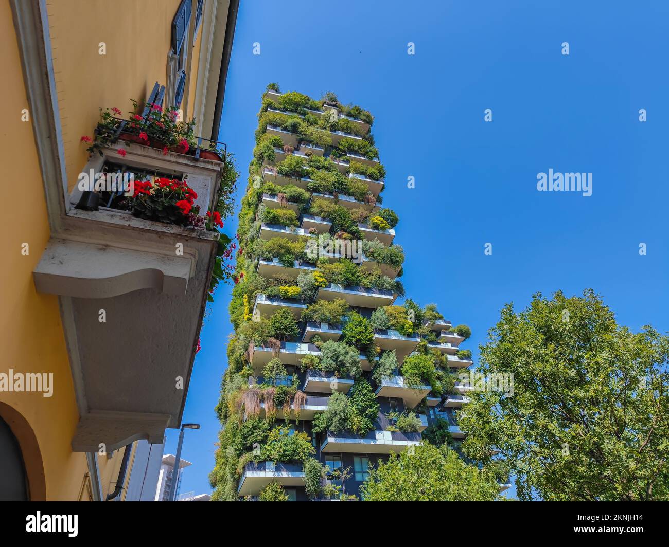 Bosco Verticale in Milan Porta Nuova district also known as Vertical ...