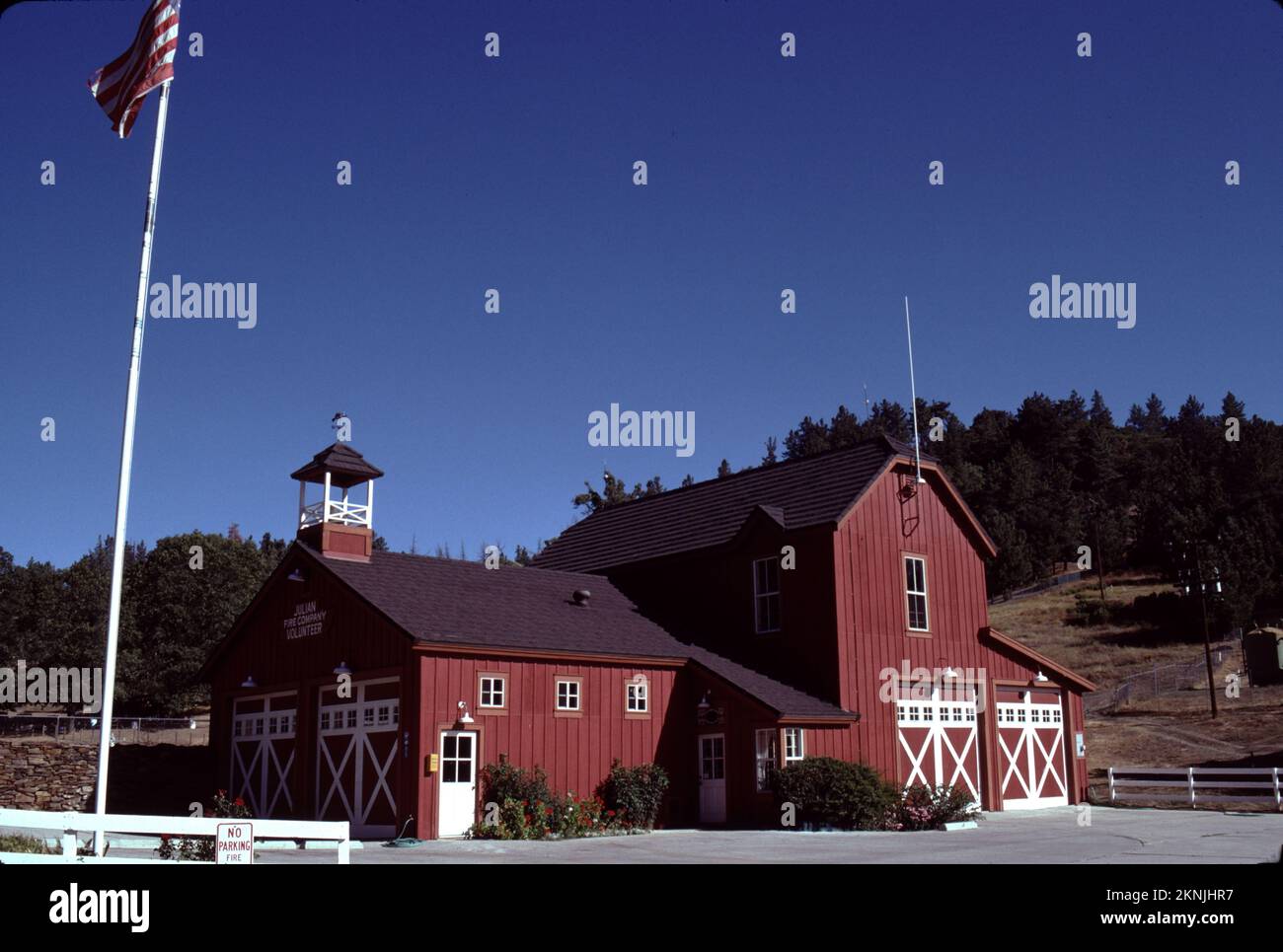 Julian, CA. U.S.A. 4/1990. A gold strike in 1869 brought miners and ...