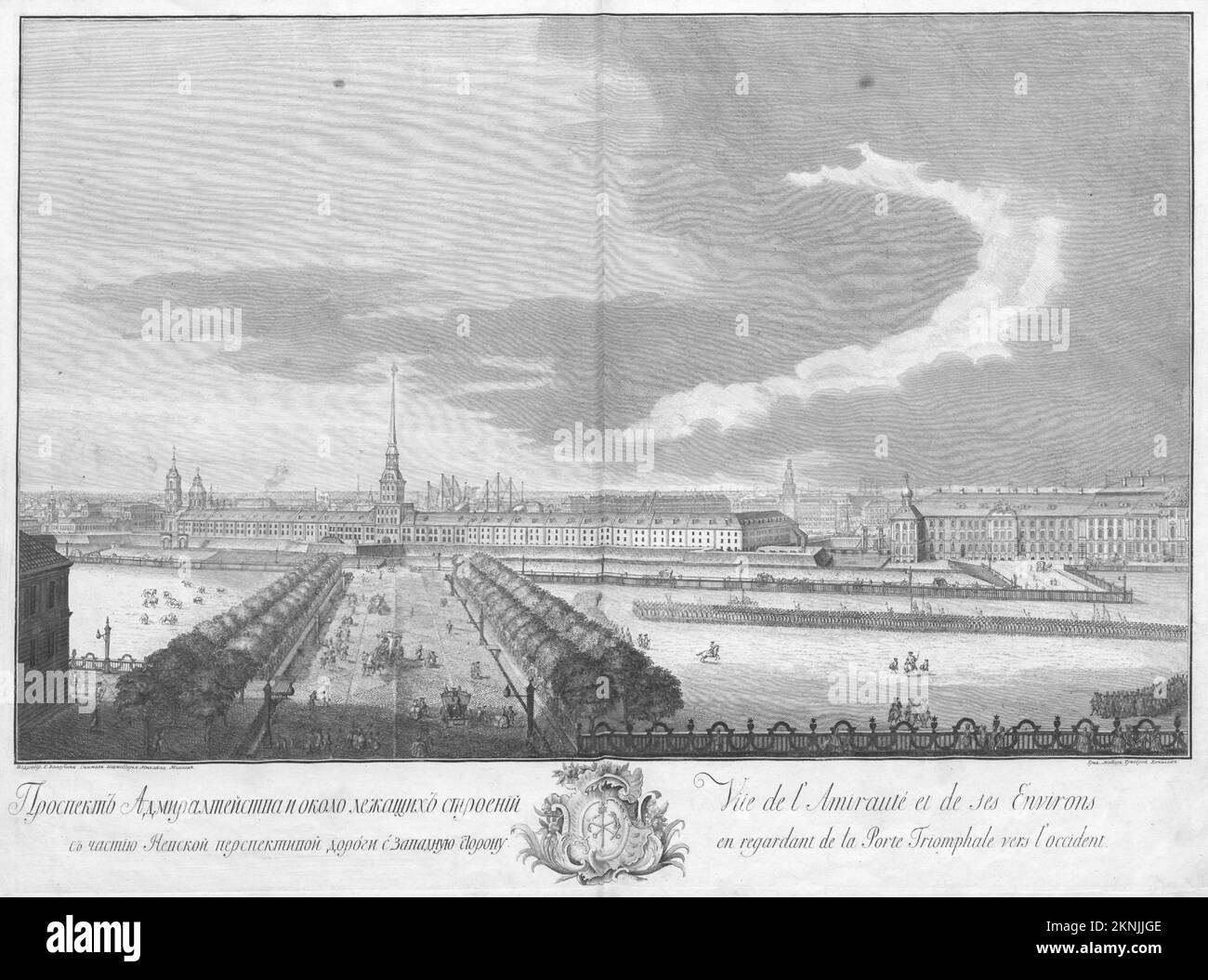 Vintage city plan of Saint Petersburg and area around it from 18th ... Vintage city plan of Saint Petersburg and area around it from 18th ...
