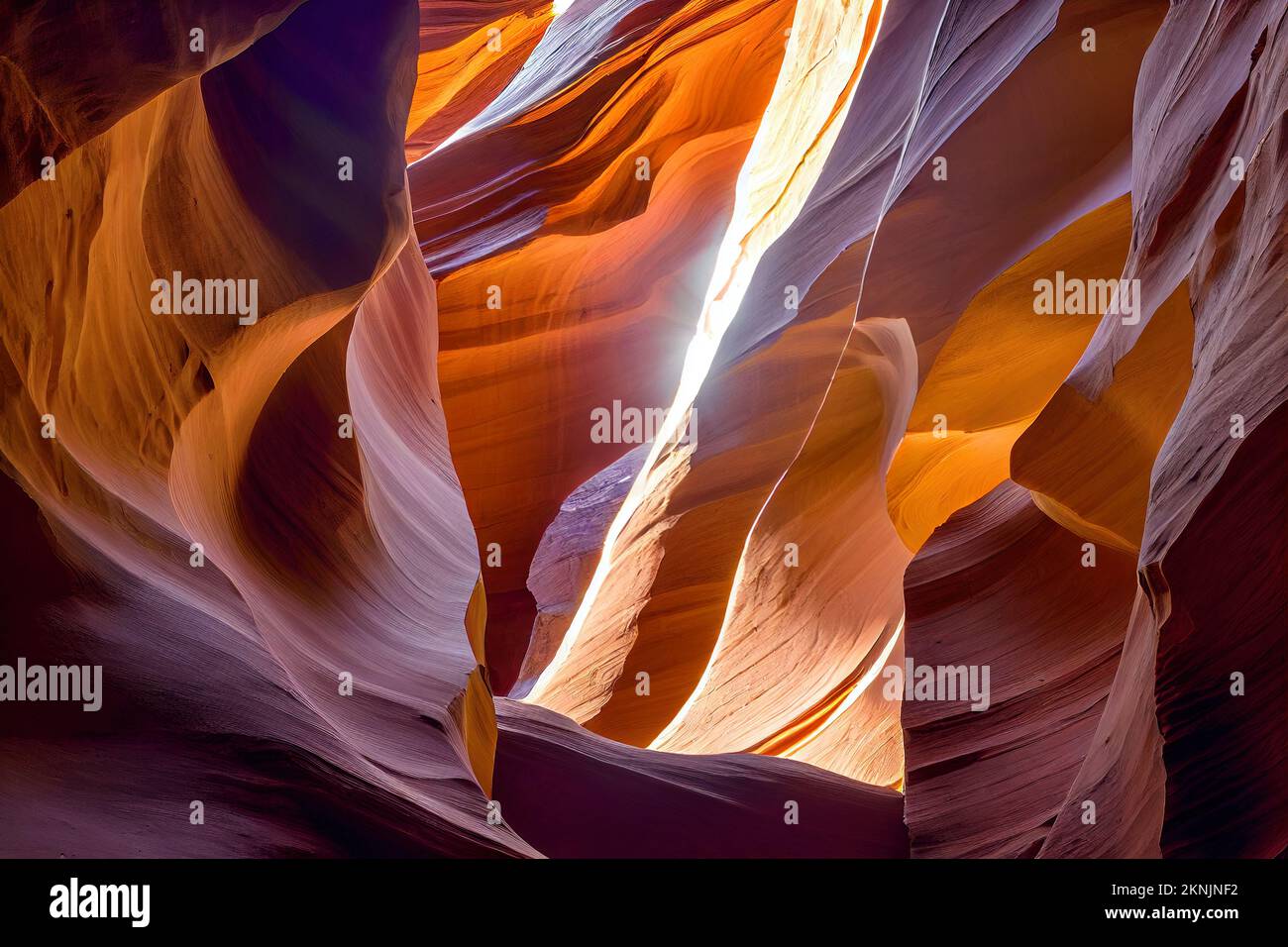 Rocks of Antelope canyon Stock Photo - Alamy