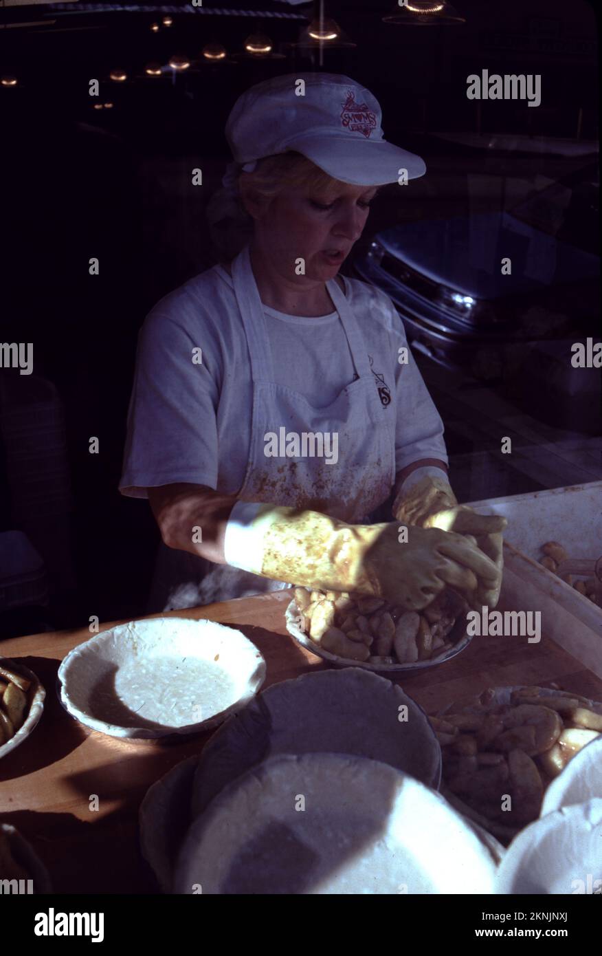 Julian, CA. U.S.A. 4/1990. A gold strike in 1869 brought miners and ...